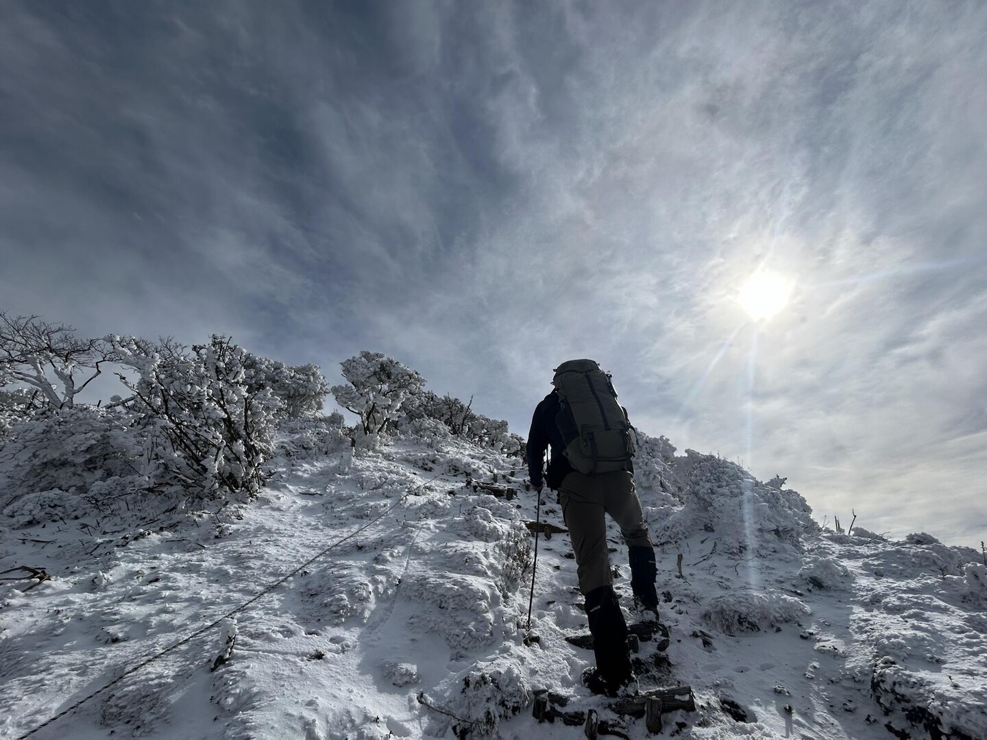 冬のお山歩 ️ / SADAさんの祖母山の活動データ | YAMAP / ヤマップ