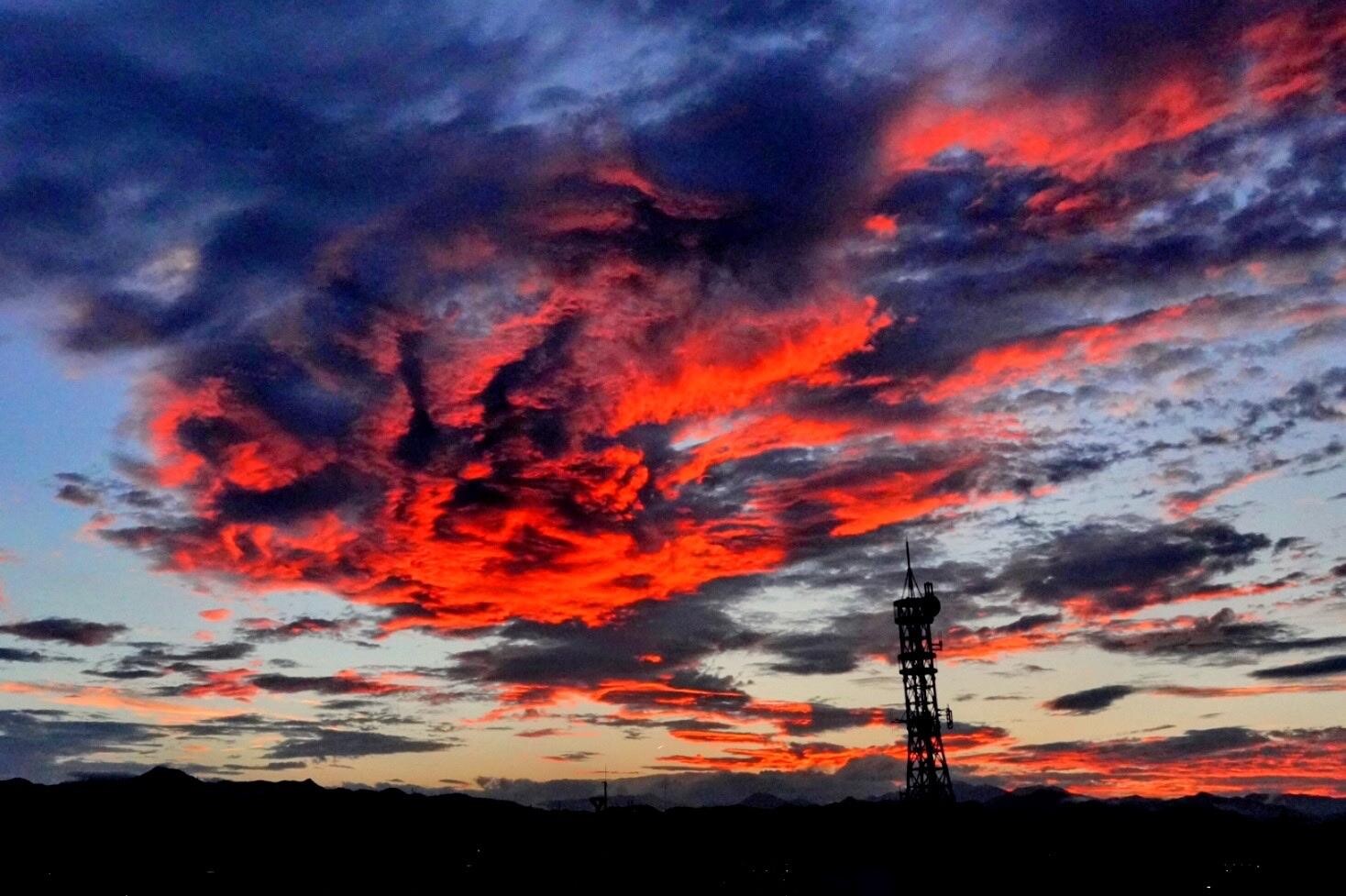 今日の夕焼け / YUTAさんのモーメント | YAMAP / ヤマップ