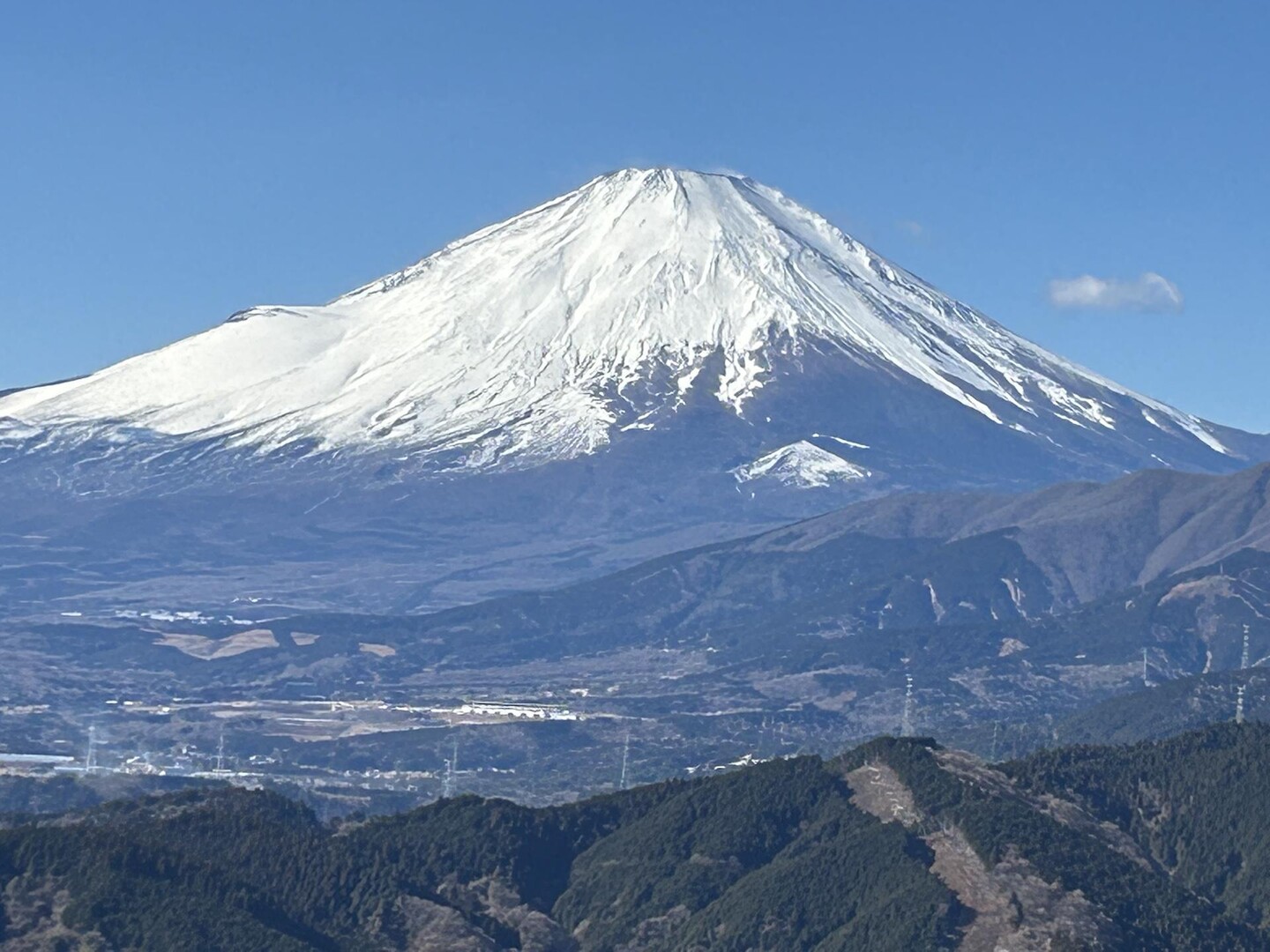 富士山🗻ドーン‼️を見に大野山 / あろりんさんの高松山・大野山の活動日記 | YAMAP / ヤマップ