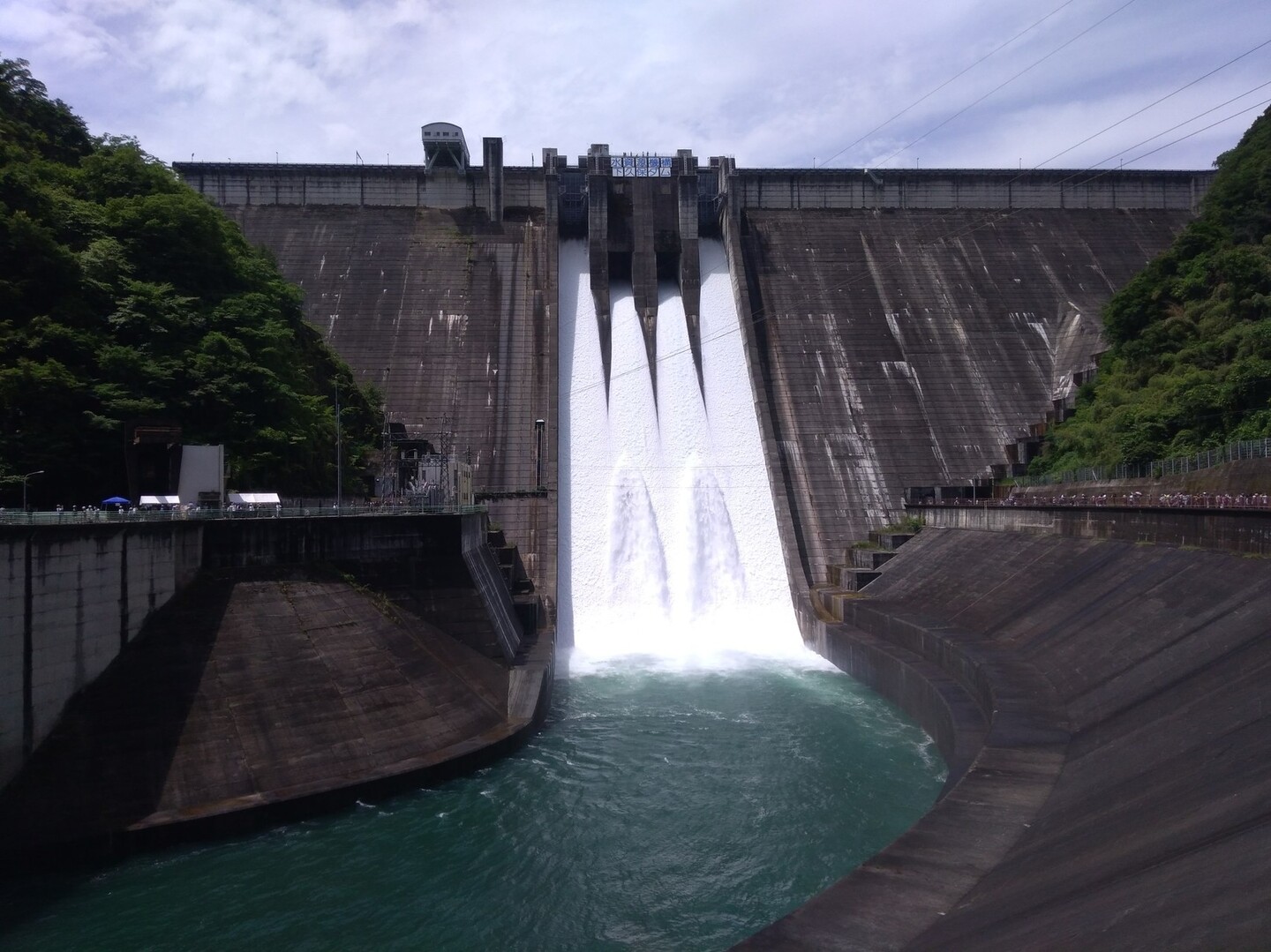 下久保ダム 点検放流2018 / こもれびさんの城峯山・破風山の活動データ | YAMAP / ヤマップ