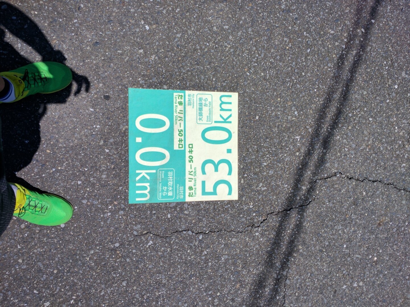 リハビリ散歩② 分割「たまリバー50キロ」 / sumiさんの羽村市の活動データ | YAMAP / ヤマップ