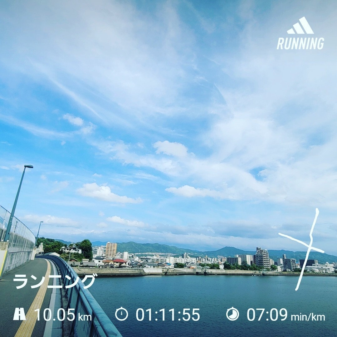 雨振RUN 1つの恋が終わり、新しい1... / NOMさんのモーメント | YAMAP / ヤマップ