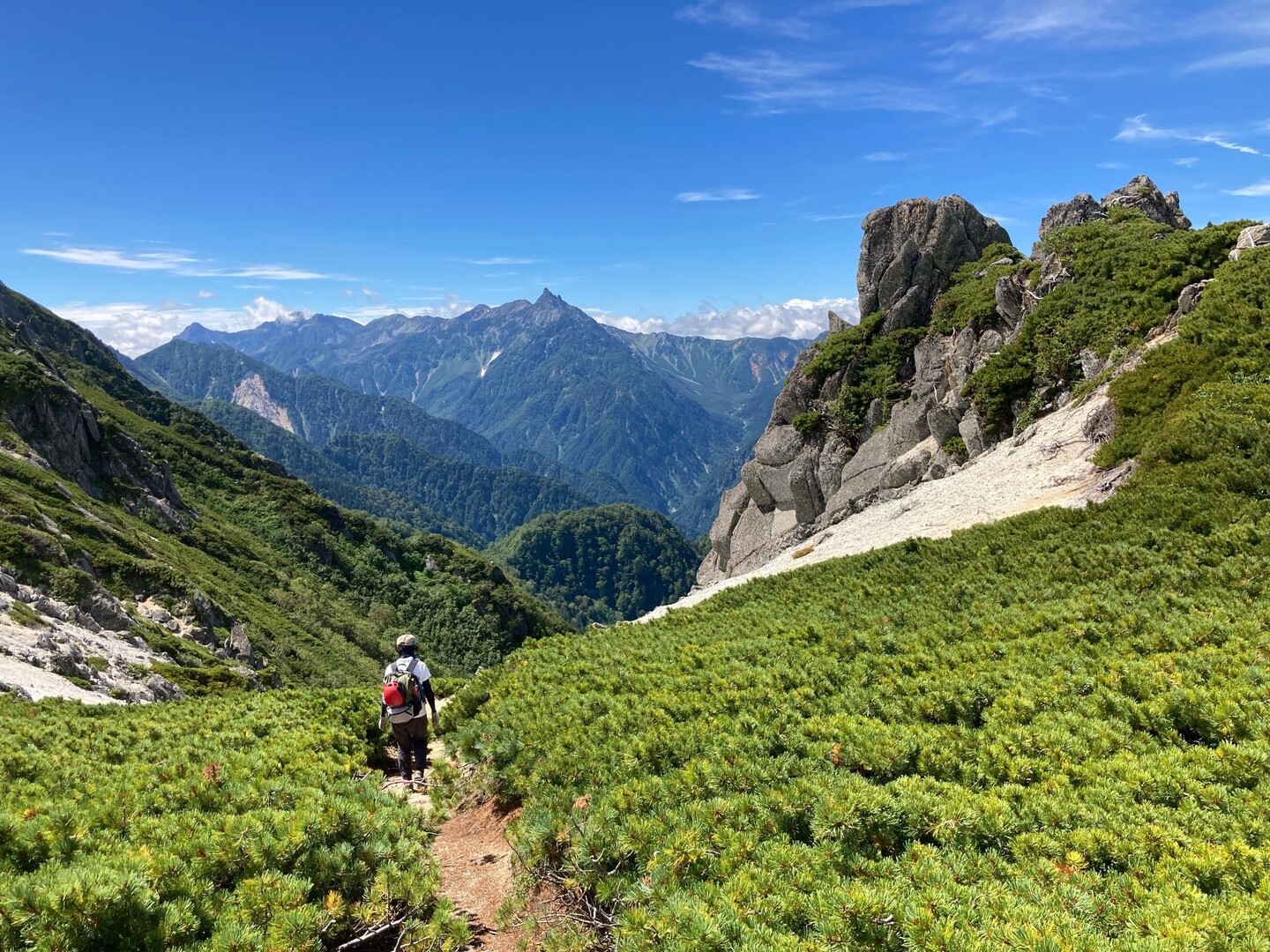 念願叶って 餓鬼岳から燕岳縦走！2024.8-23〜24 / riwonさんの燕岳・餓鬼岳・唐沢岳の活動データ | YAMAP / ヤマップ