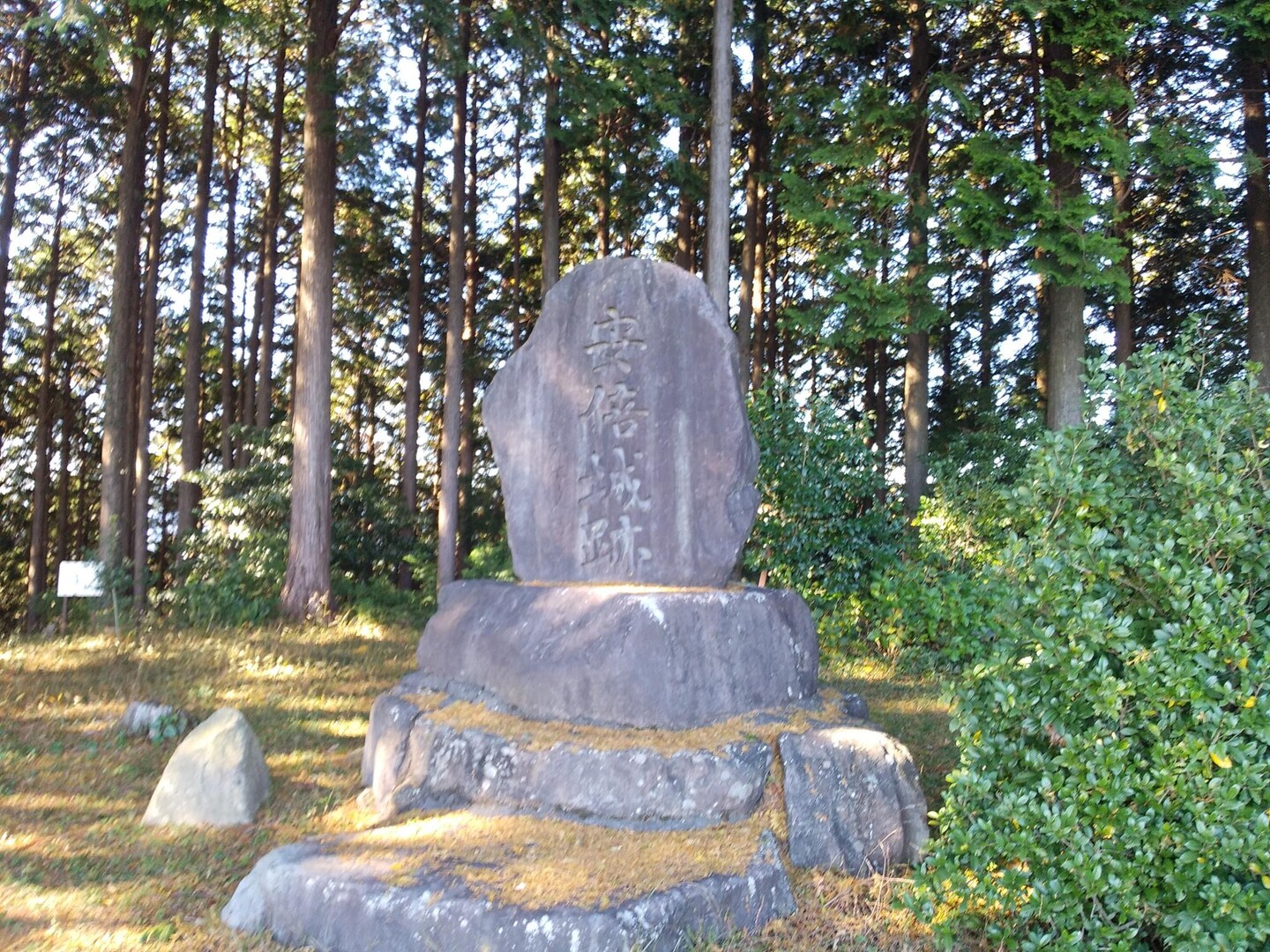 安倍城址 / yossyさんの突先山・高山（牛ヶ峰）・大棚山の活動データ | YAMAP / ヤマップ