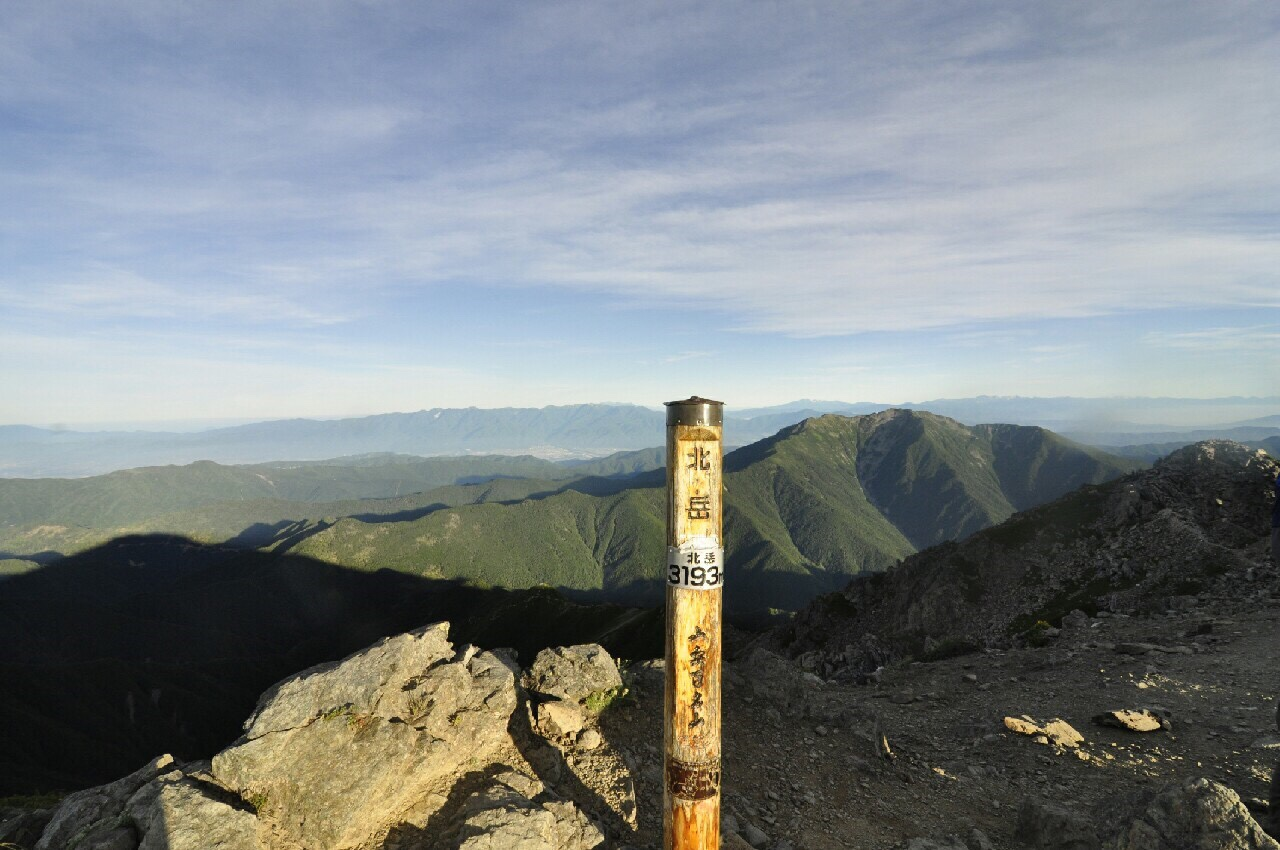 北岳2日目(北岳山荘〜北岳〜広河原) / たつさんの北岳・間ノ岳・農鳥岳の活動日記 | YAMAP / ヤマップ