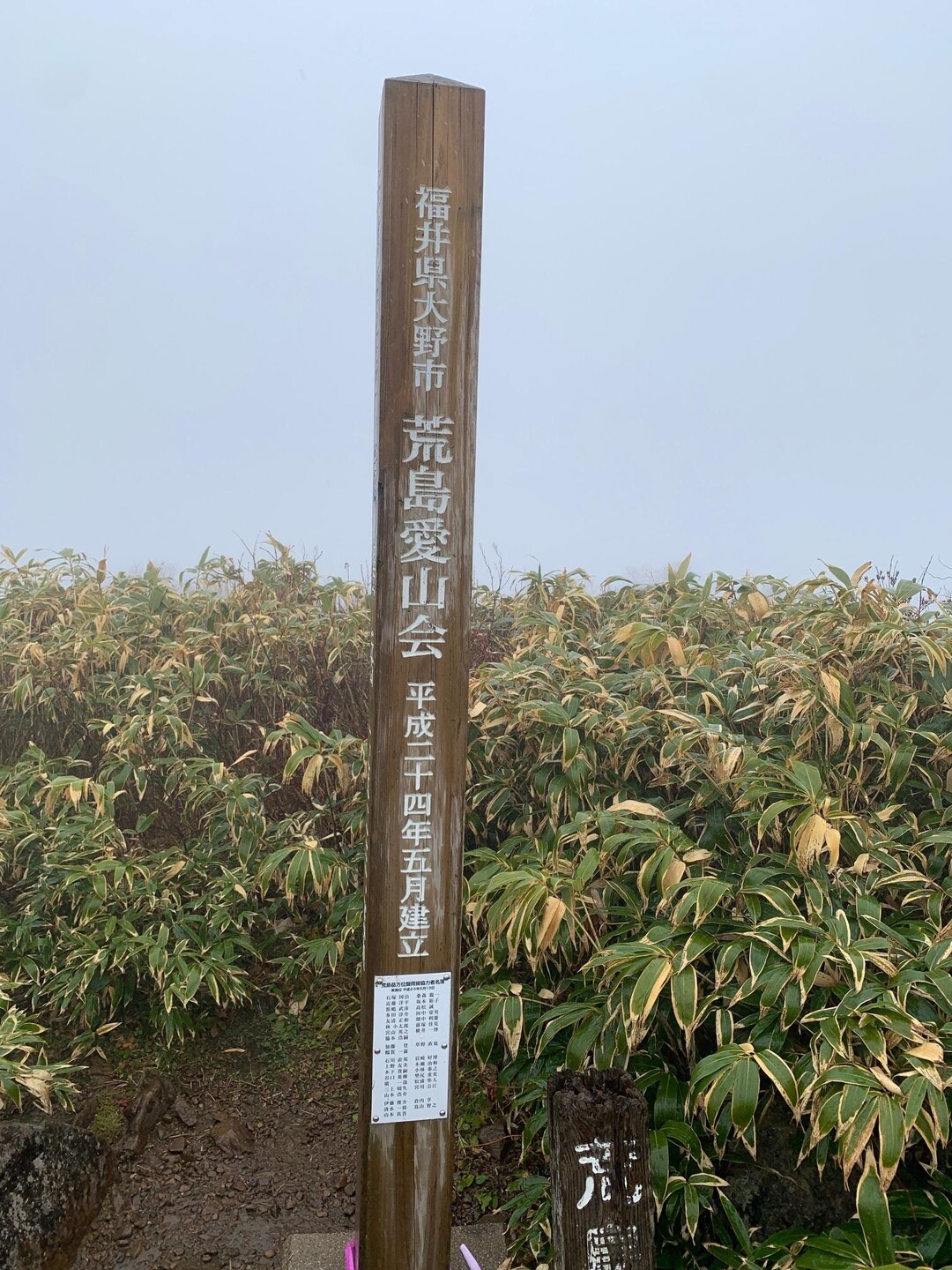 荒島岳（しもやま下り🏃） / JOG太郎さんの荒島岳の活動データ | YAMAP / ヤマップ