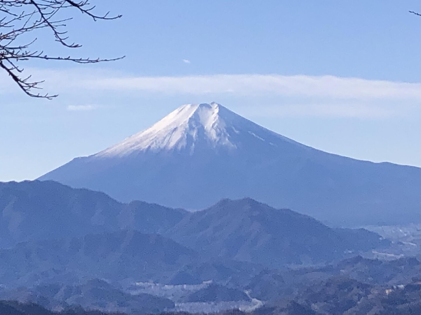 大同山・百蔵山・コタラ山・長尾峰(長尾山)・カンバノ頭・大久保山・扇山 / ms1967さんの百蔵山・扇山・権現山の活動データ | YAMAP / ヤマップ