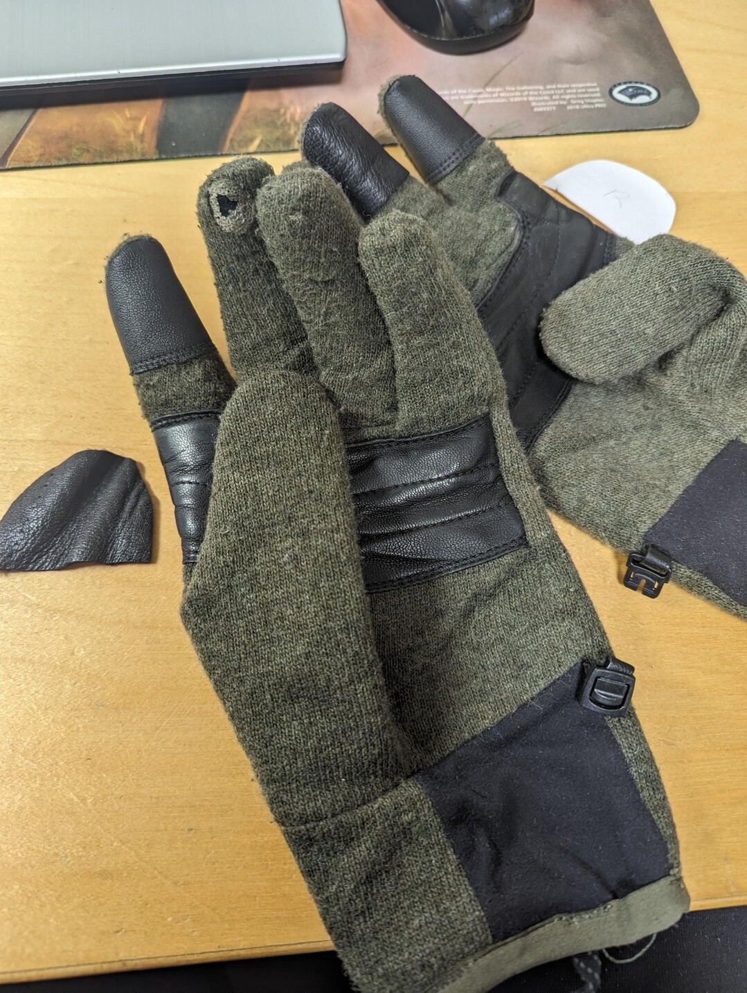 今日は手袋の修理＆改造するため、一日縫っ... / vizosoさんのモーメント | YAMAP / ヤマップ