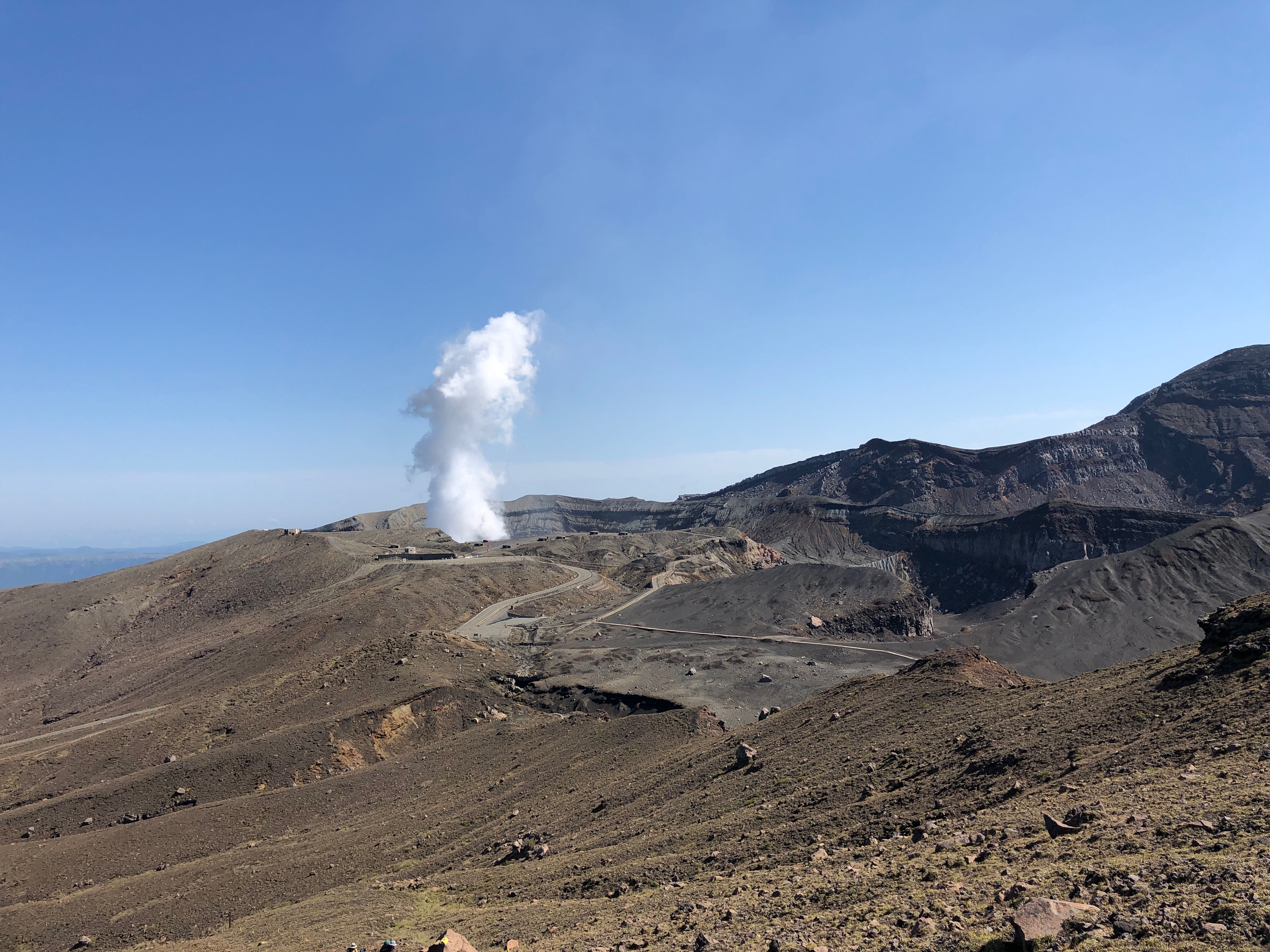 阿蘇規制レベル2に引き下げ㊗🌼 htt... / しぽリンさんのモーメント | YAMAP / ヤマップ