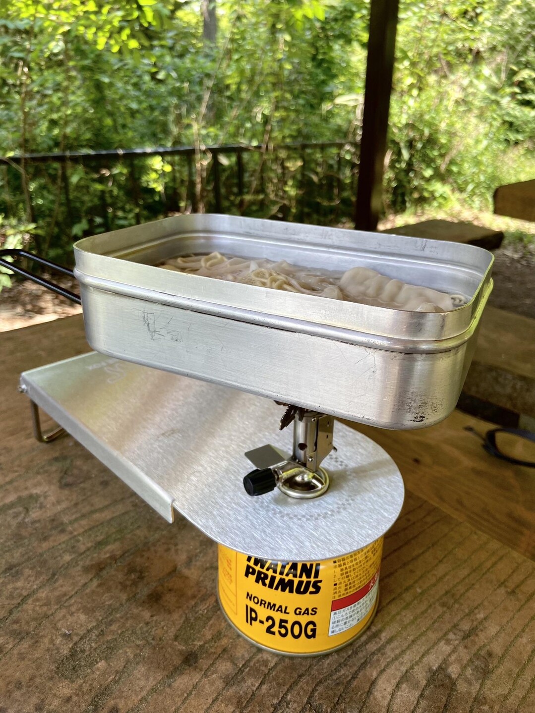 今日の山ラーメンは、セミ餃子と白葱とメン... / しおちゃんさんのモーメント | YAMAP / ヤマップ