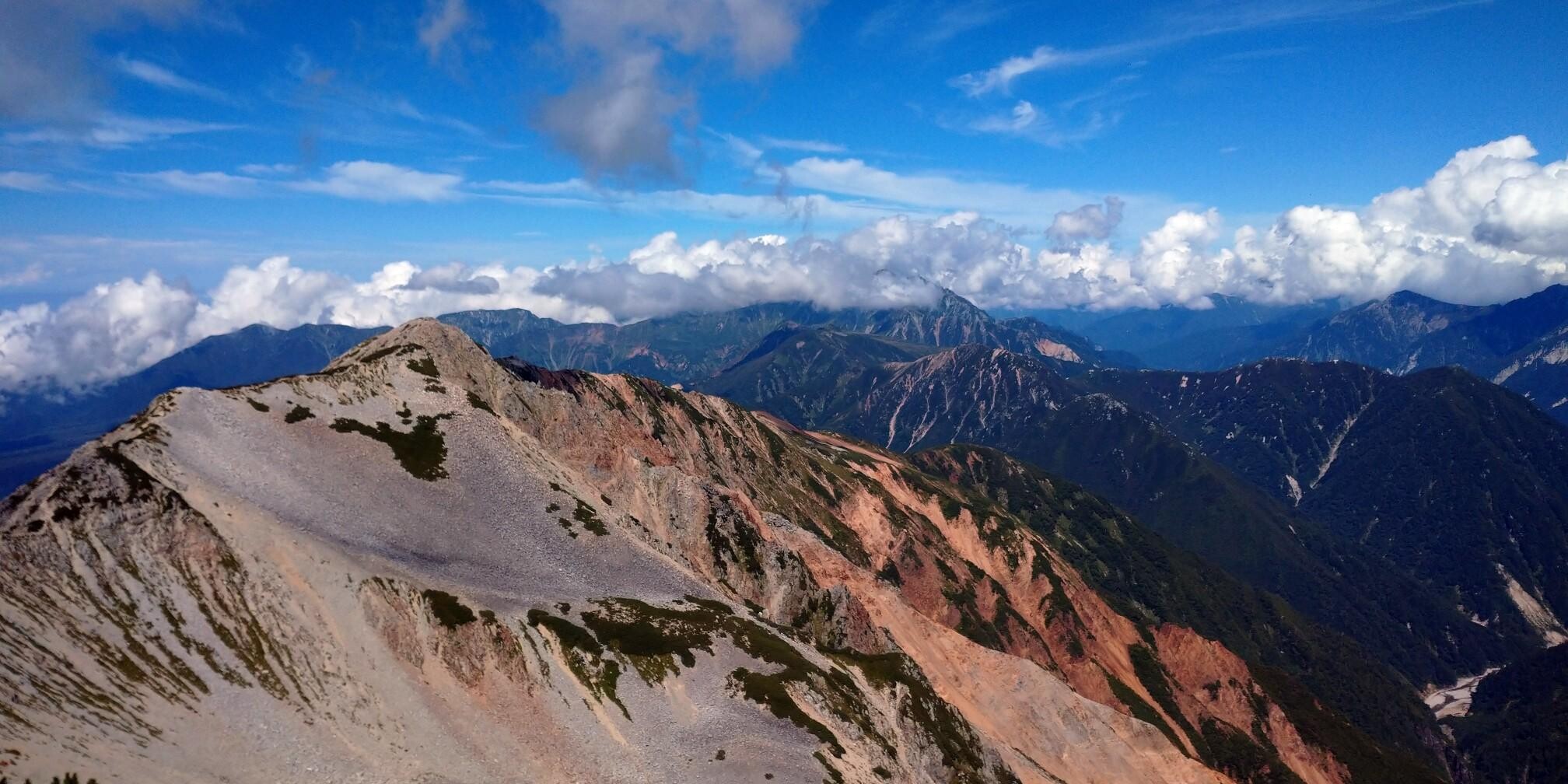 新穂高～折立③④（祖母岳・太郎山・薬師岳） / shinpeiさんの槍ヶ岳・穂高岳・上高地の活動データ | YAMAP / ヤマップ