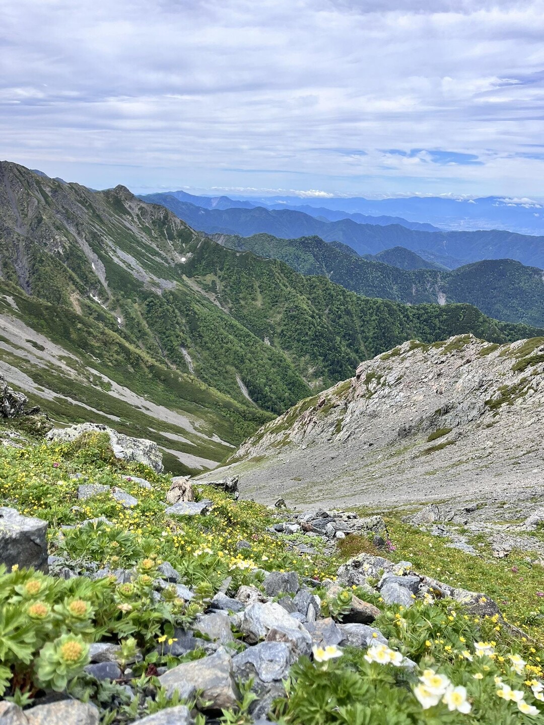 白峰三山（北岳・間ノ岳・農鳥岳）縦走 / mamiさんの北岳・間ノ岳・農鳥岳の活動データ | YAMAP / ヤマップ