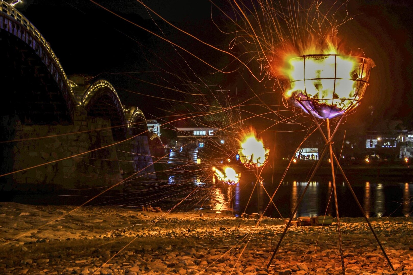 錦帯橋芸術文化祭🔥 / GONKEさんの岩国市 岩国エリアの活動データ | YAMAP / ヤマップ