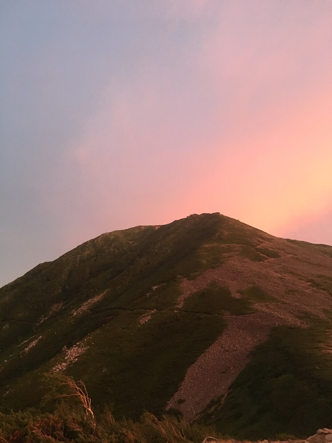 【常念岳】初テント泊とゲリラ豪雨 / N☆B☆Jさんの常念岳・大天井岳・燕岳の活動日記 | YAMAP / ヤマップ