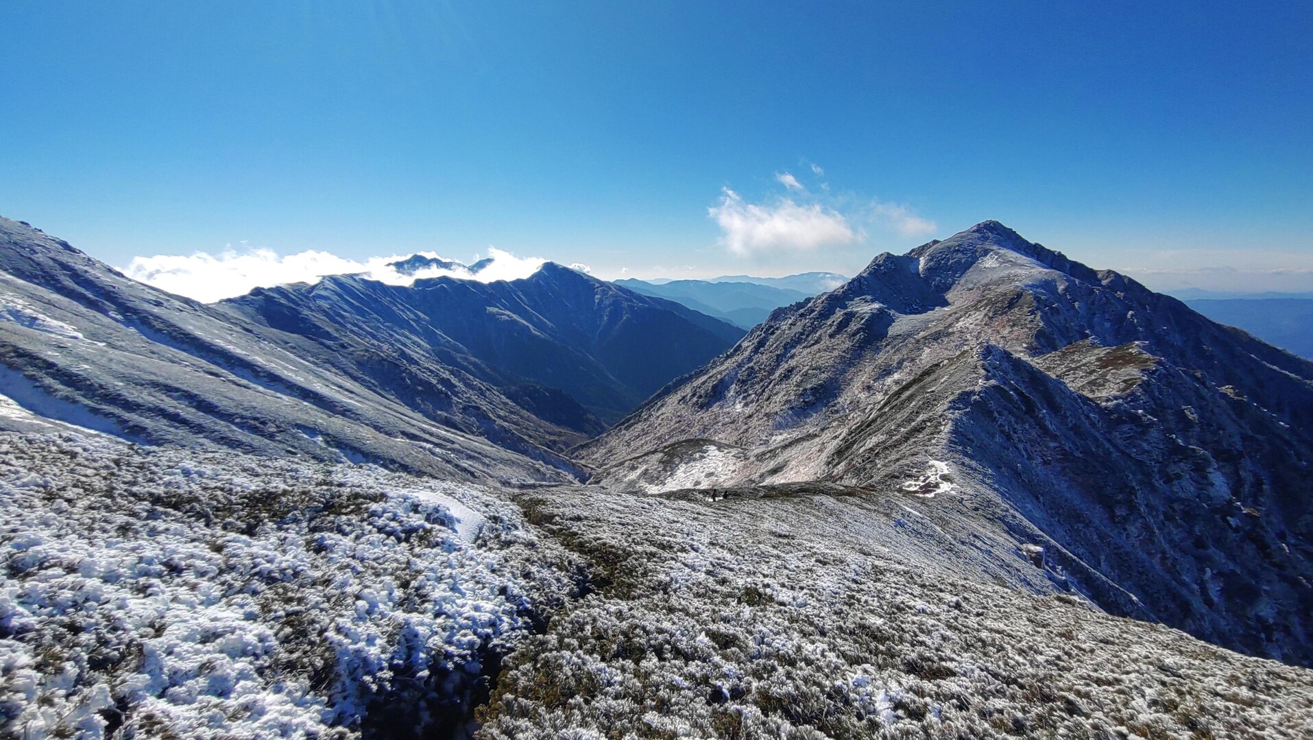 三ノ沢岳、日本で46番目に高い山 / Nob-chinさんの木曽駒ヶ岳・空木岳・越百山の活動データ | YAMAP / ヤマップ