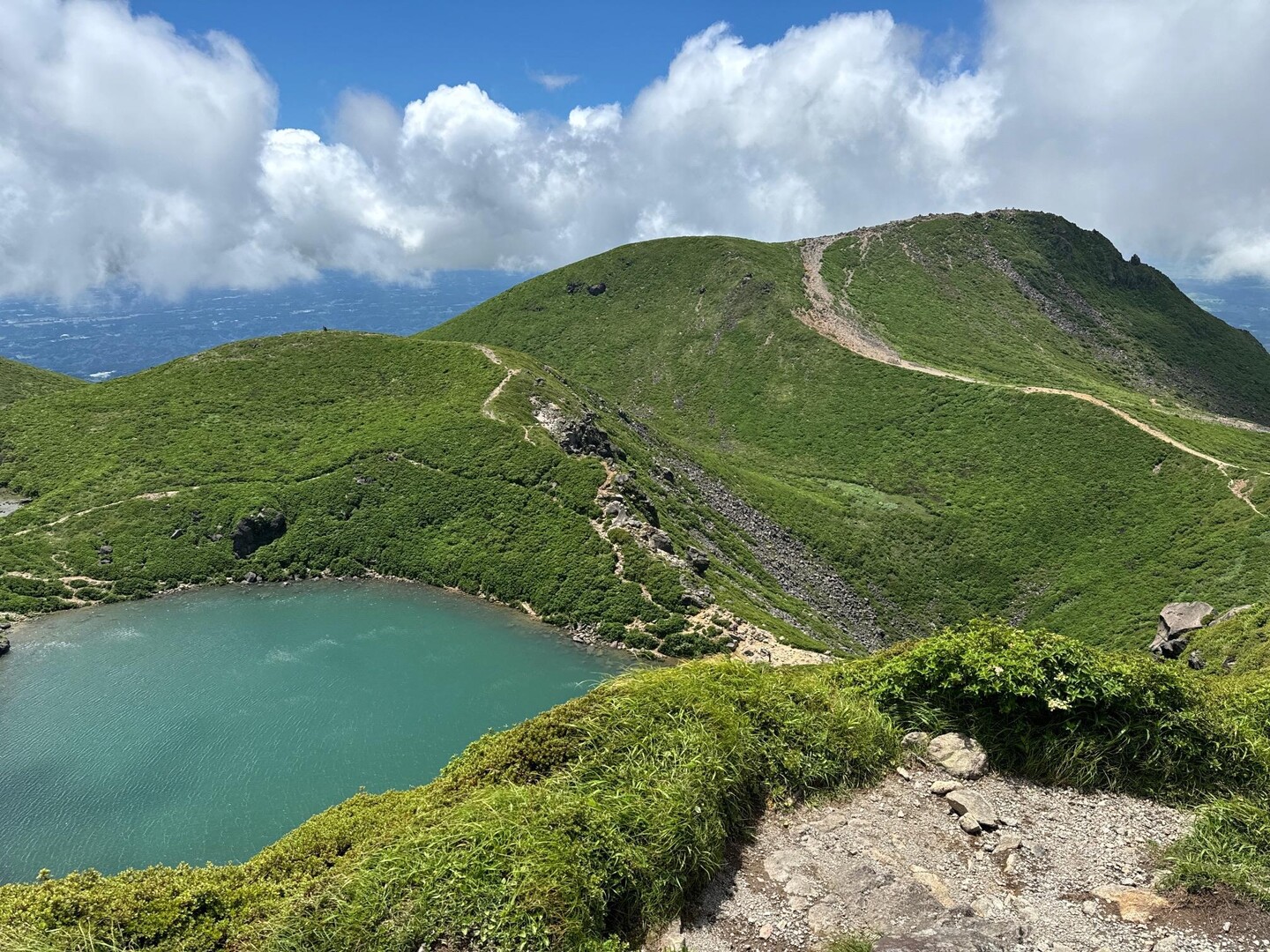 三俣山（西峰）・三俣山（Ⅳ峰）・三俣山（本峰）・三俣山（南峰）・白口岳・稲星山・中岳・天狗ヶ城... / k-zさんの九重山（久住山）・大船山・星生山の活動データ | YAMAP / ヤマップ