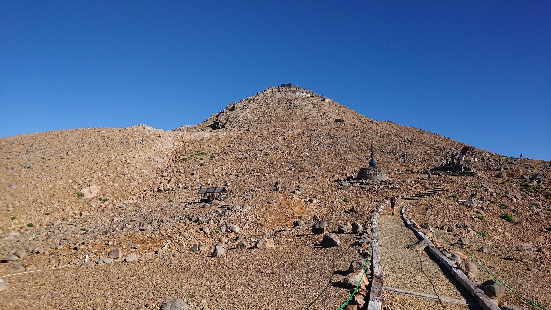 田の原より 王滝頂上（剣ヶ峰）摩利支天山 / big 9さんの御嶽山・継子岳・摩利支天山の活動データ | YAMAP / ヤマップ