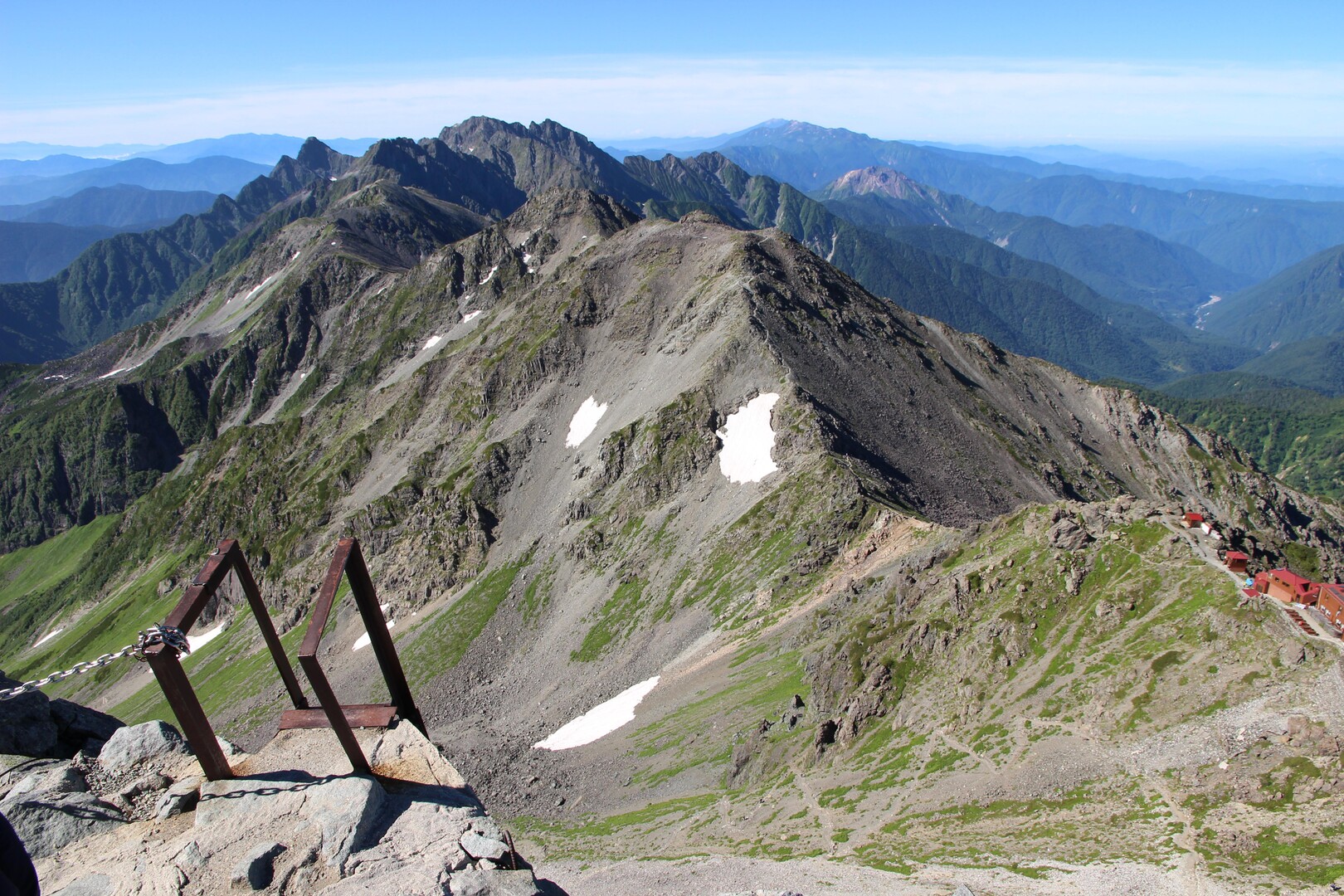 南岳・中岳・大喰岳・槍ヶ岳 / YYさんの槍ヶ岳・穂高岳・上高地の活動データ | YAMAP / ヤマップ