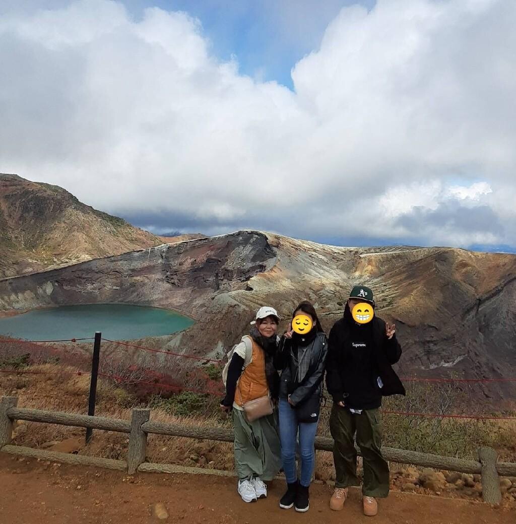 2022/10/8 蔵王の『御釜』をバッ... / kokeさんのモーメント | YAMAP / ヤマップ