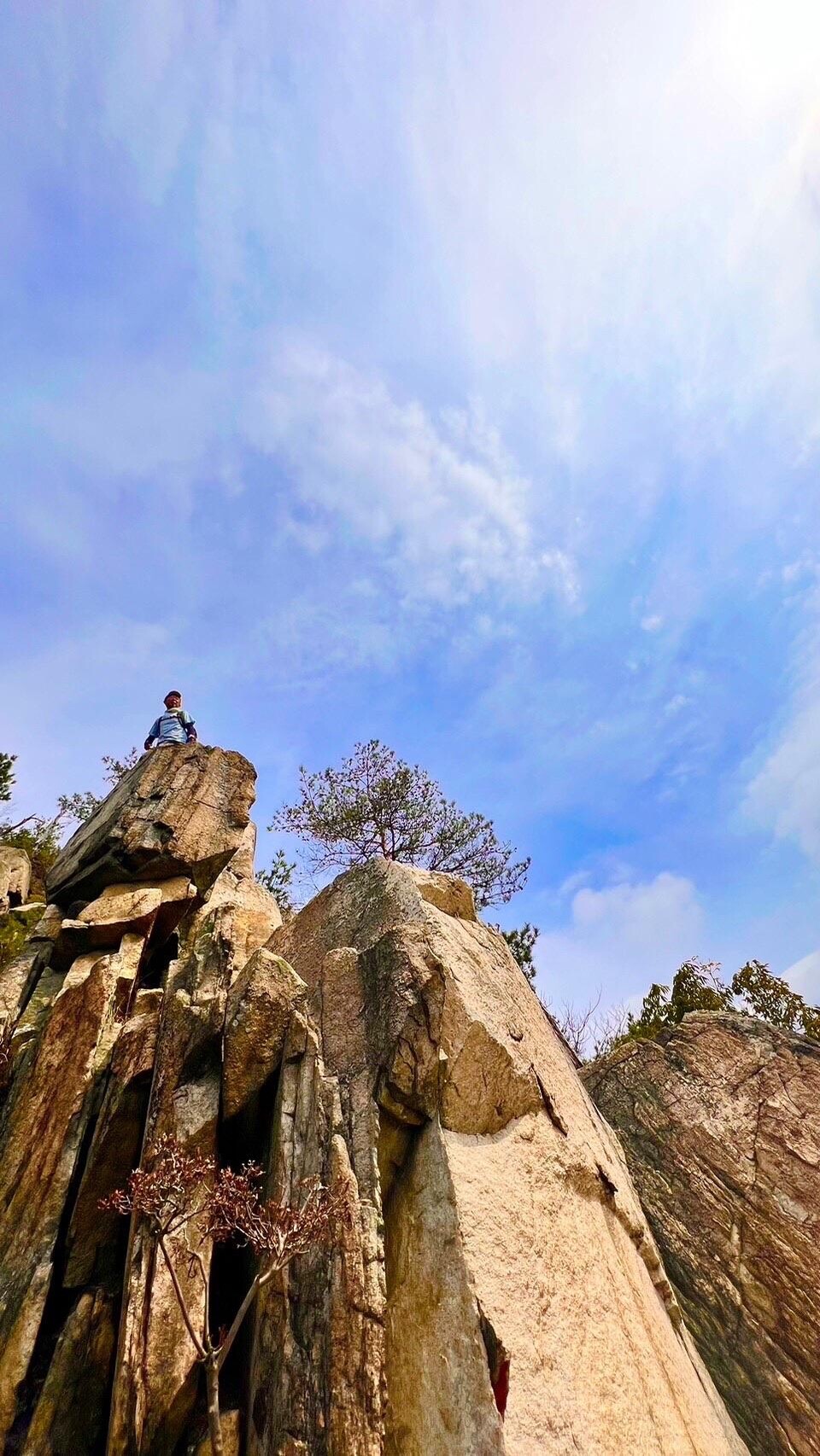チムニーを PEZとガッツで 登ったよ / ぱらみつさんの呉娑々宇山・高尾山（広島県）・日浦山の活動データ | YAMAP / ヤマップ