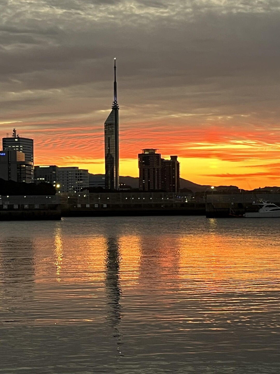 Sunset over Fukuoka / mossybongoさんのモーメント | YAMAP / ヤマップ