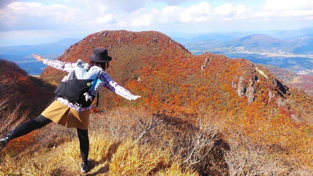 山三昧3日目⛰️星生×三俣🍁 / hiroyoさんの九重山（久住山）・大船山・星生山の活動データ | YAMAP / ヤマップ