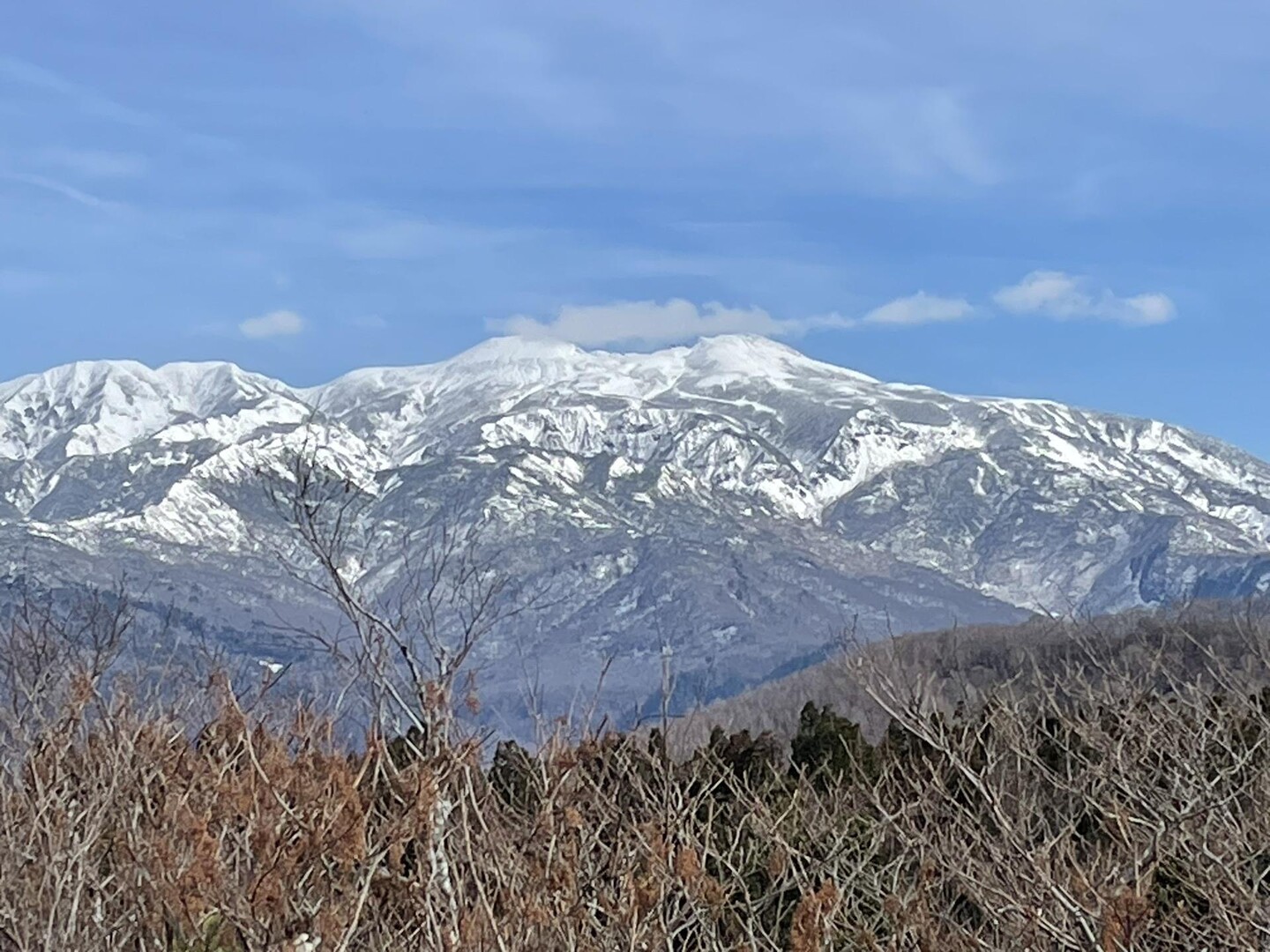 本日の白山🥹取立山から / ゆきuんこさんの取立山の活動データ | YAMAP / ヤマップ
