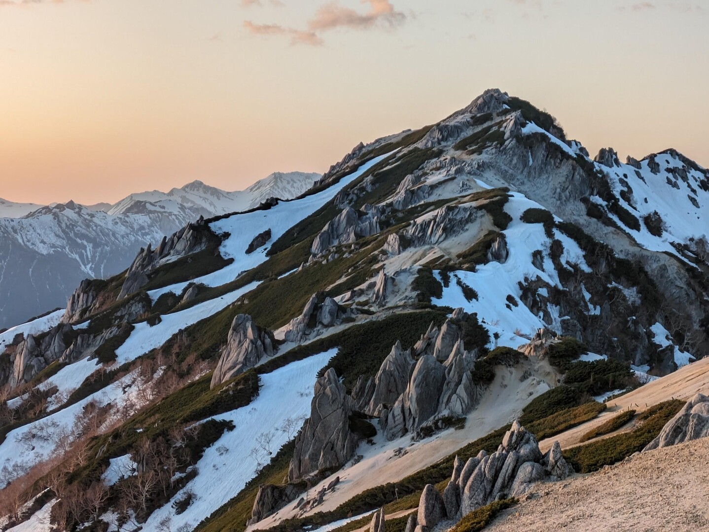 残雪の燕岳🏔 / りーたんさんの燕岳・餓鬼岳・唐沢岳の活動データ | YAMAP / ヤマップ