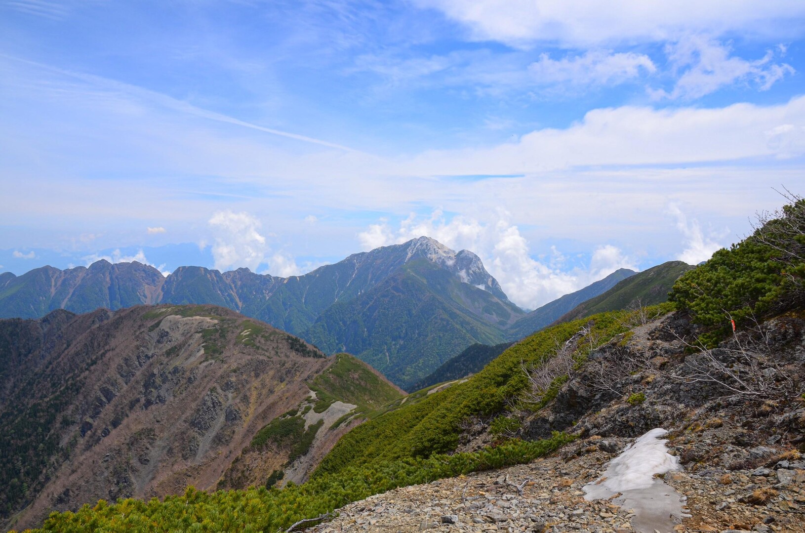 穴沢ノ頭・仙丈ヶ岳・大仙丈ヶ岳 / Royさんの仙丈ヶ岳・伊那荒倉岳の活動データ | YAMAP / ヤマップ
