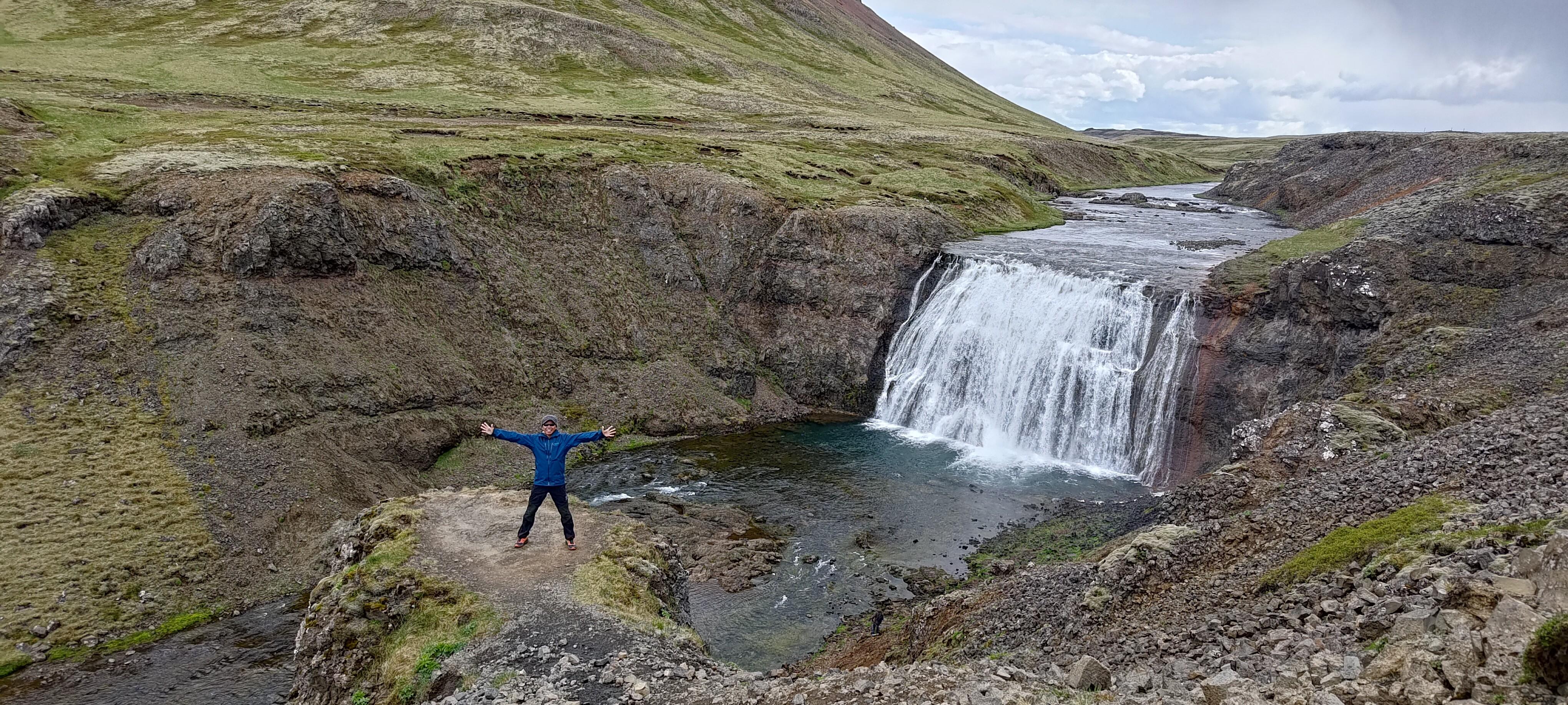 🇮🇸Thorufoss Waterfall-2025-05-29 / kuro.003gさんのウォーキングの活動データ | YAMAP / ヤマップ