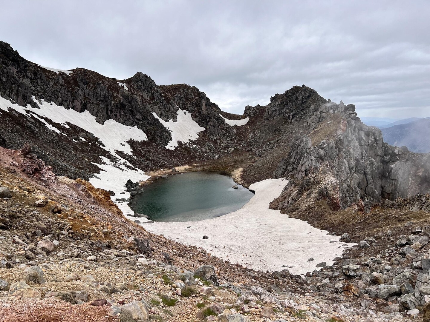 ドラゴン🐉アイ😅焼岳（北峰） / たけのこ zi ziさんの乗鞍岳の活動データ | YAMAP / ヤマップ