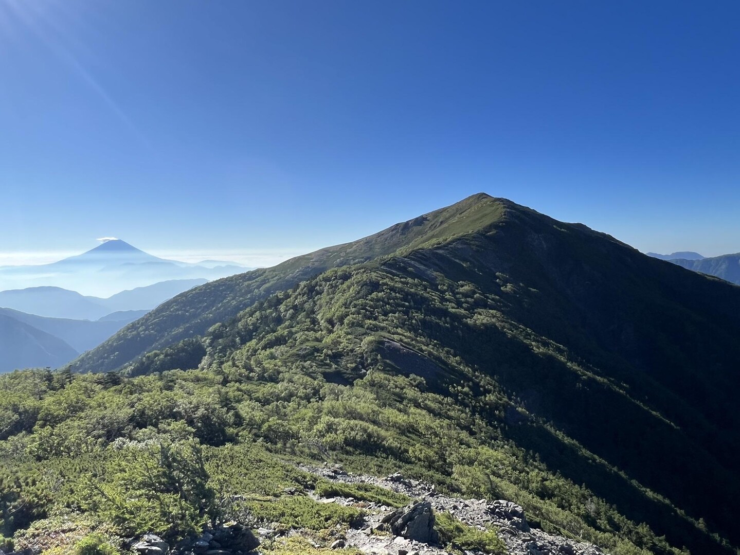塩見岳・蝙蝠岳・北荒川岳・新蛇抜山・安倍荒倉岳 / togonovoさんの塩見岳・権右衛門山・蝙蝠岳の活動データ | YAMAP / ヤマップ