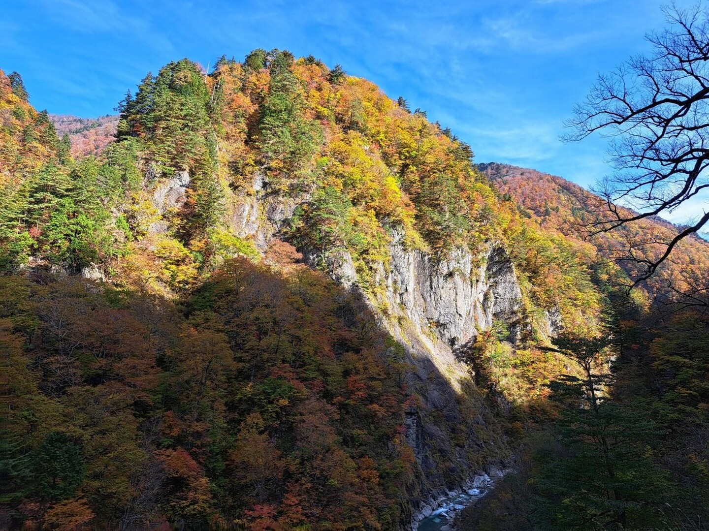 冬季閉鎖直前のホワイトロードで三方岩岳🍁 / tottinさんの三方岩岳・妙法山の活動データ | YAMAP / ヤマップ