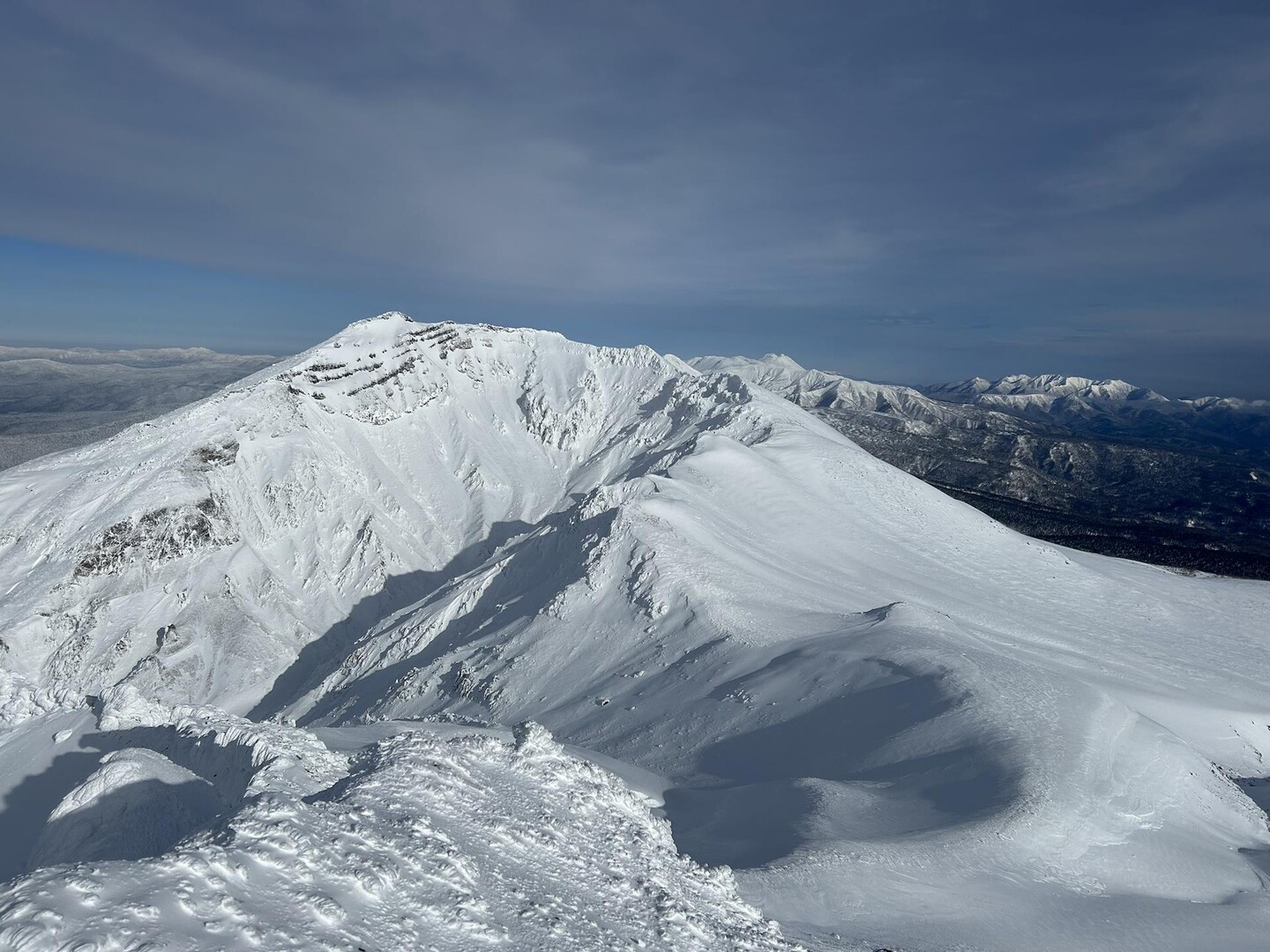 雪山初め ️平ケ岳・鋸岳・十勝岳 / Yoshiさんの十勝岳・富良野岳・美瑛岳の活動日記 | YAMAP / ヤマップ