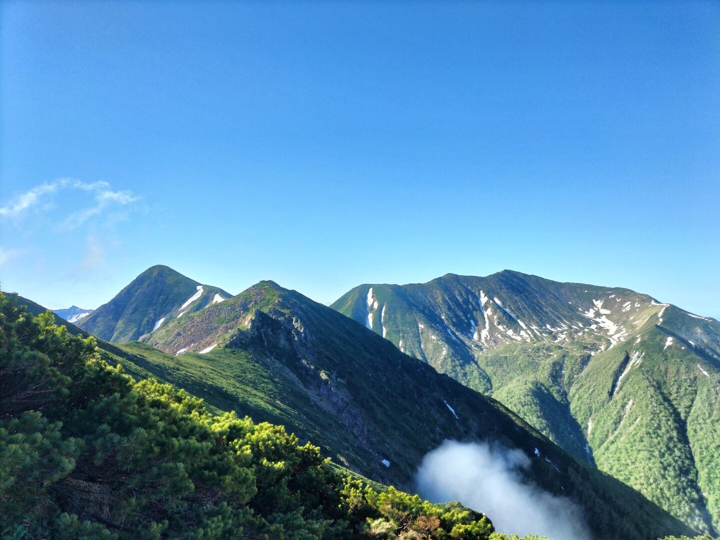 ヌカビラ岳・北戸蔦別岳・1967峰 / Enemi さんの幌尻岳・戸蔦別岳・伏美岳の活動データ | YAMAP / ヤマップ