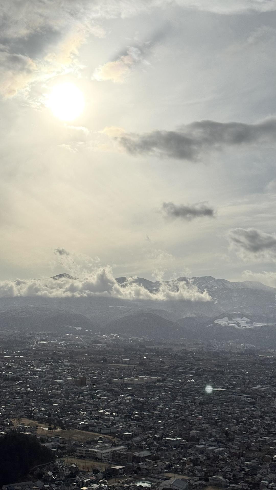 2025.3.3〔月〕 信夫山展望台より... / cobalt さんのモーメント | YAMAP / ヤマップ