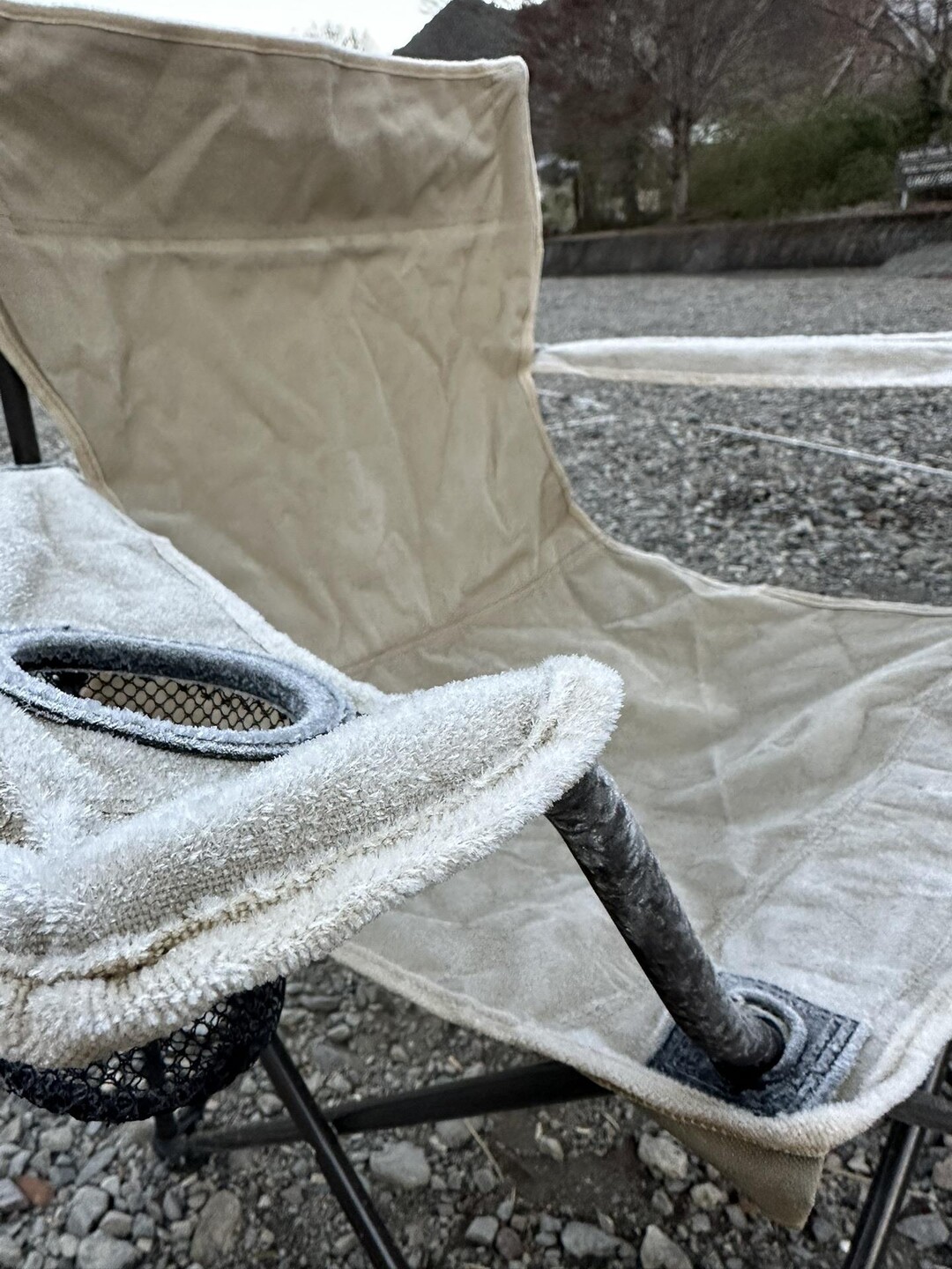 ここまで凍るとは🥶🧊 ️ 冬キャン恐... / mi-naさんのモーメント | YAMAP / ヤマップ