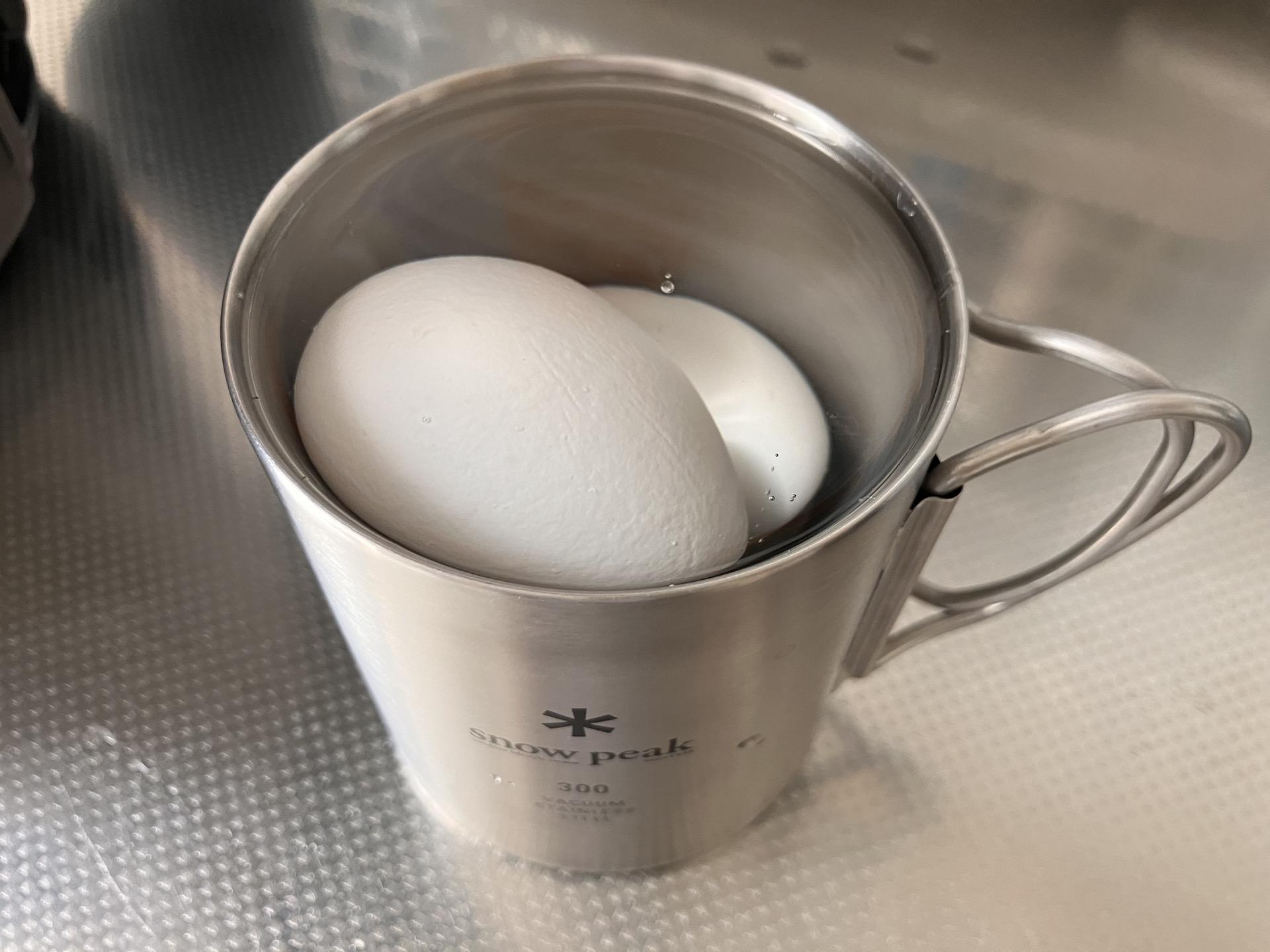 マグカップでつくるゆで卵に挑戦 http... / Reyさんのモーメント | YAMAP / ヤマップ