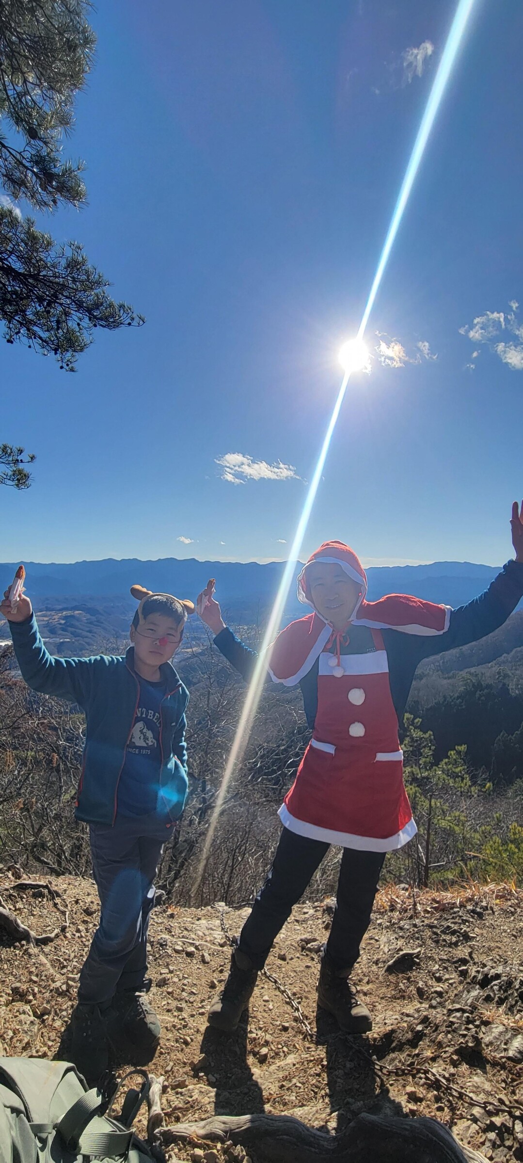 皆野アルプス🎄🎅X'MAS / くうさんの城峯山・破風山の活動データ | YAMAP / ヤマップ