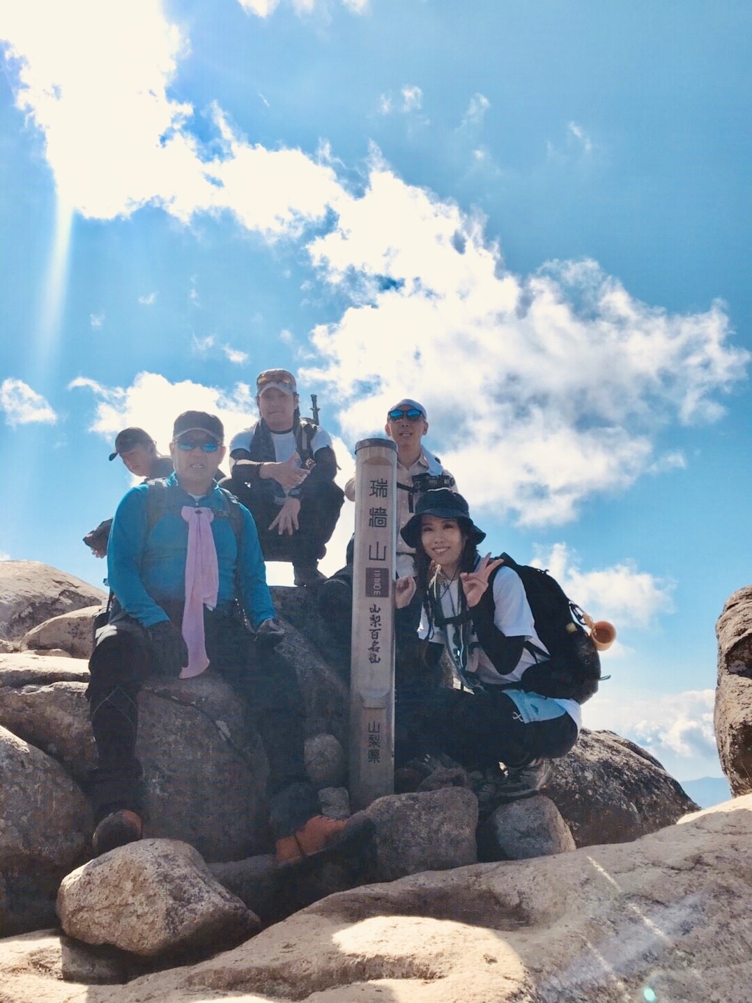 夏山シーズン終わりに何時ものメンバーで瑞牆山 / tony1080さんのヤマノススメ巡礼マップ（瑞牆山・金峰山）の活動データ | YAMAP / ヤマップ