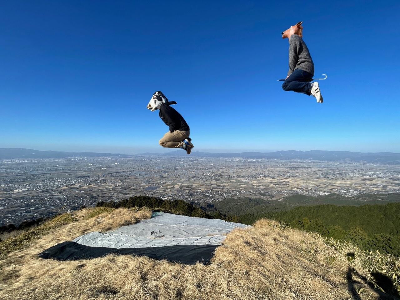 初登りはサクッとハイブリッド登山👍🏻 耳納連山 11座 ️GET ️ / ike noriさんの高良山・発心山・鷹取山の活動データ | YAMAP / ヤマップ