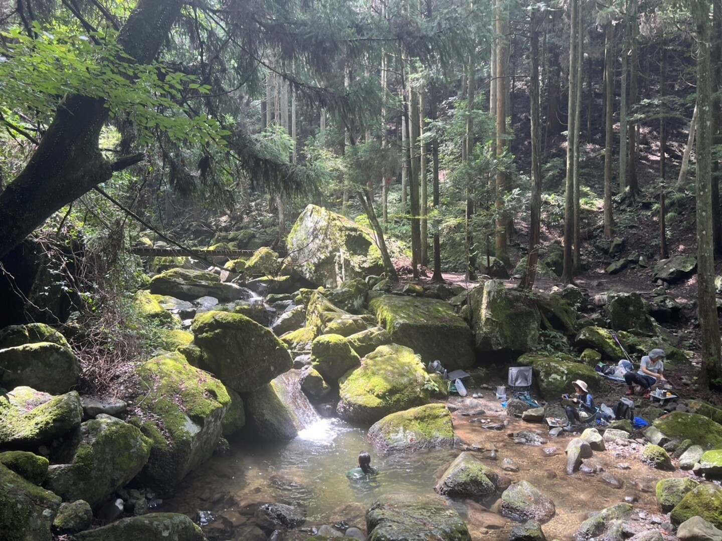 川ご飯の会～♪ アブとの戦い ～ w / AKIさんのモーメント | YAMAP / ヤマップ