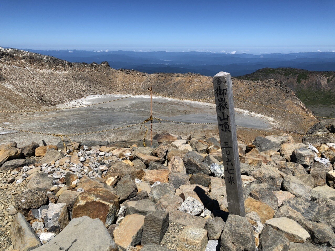 初の3000m超えは御嶽山-2021.8.29 / ぜんさんの御嶽山・継子岳・摩利支天山の活動データ | YAMAP / ヤマップ