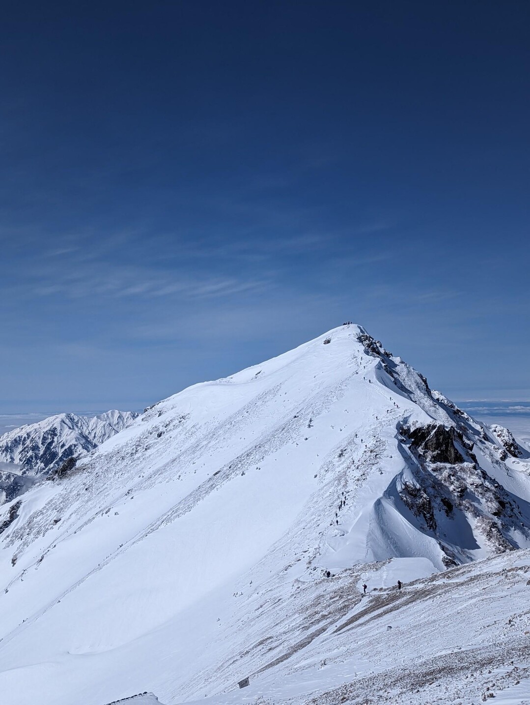 20240224_唐松岳 / 1Bierbitteさんの鹿島槍ヶ岳・五竜岳（五龍岳）・唐松岳の活動データ | YAMAP / ヤマップ