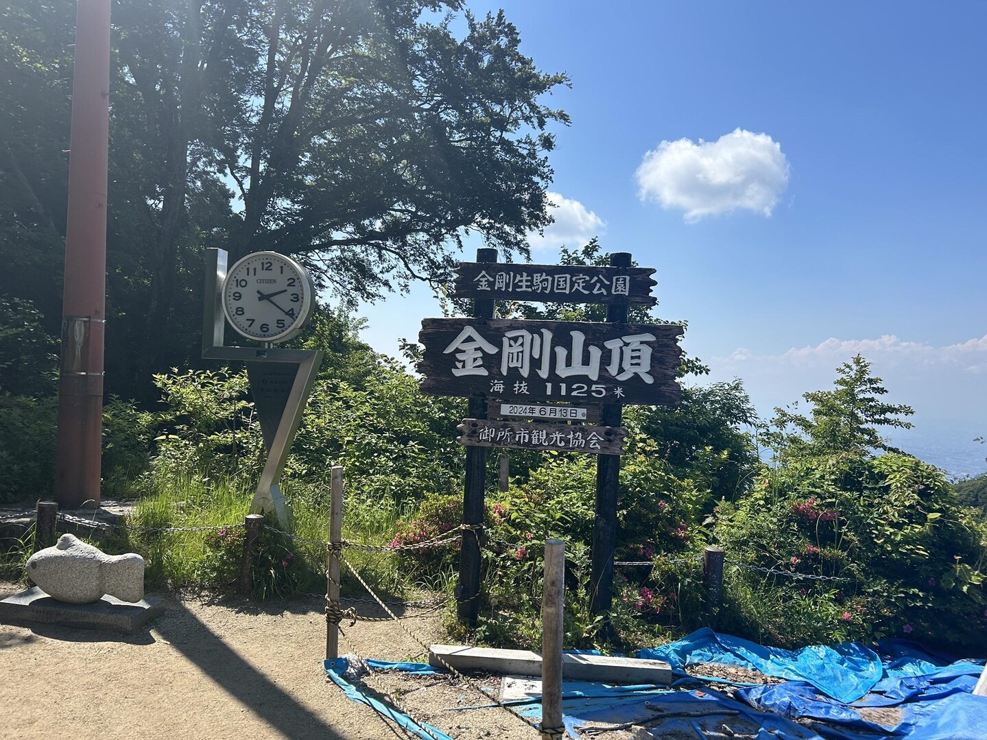 約2か月ぶりの金剛山192回目 / KOH-Z(オッサン釣り倶楽部)さんの金剛山・二上山・大和葛城山の活動データ | YAMAP / ヤマップ