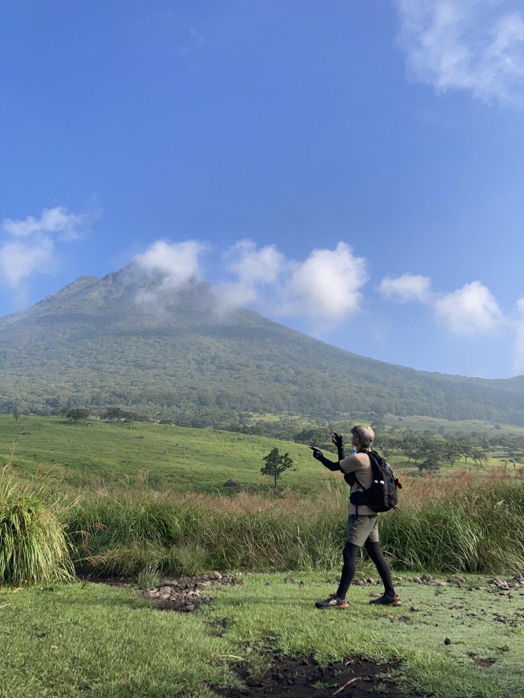 由布岳でやりたかったアレやってみました。 / masahiro_uchida_さんの由布岳・鶴見岳の活動データ | YAMAP / ヤマップ