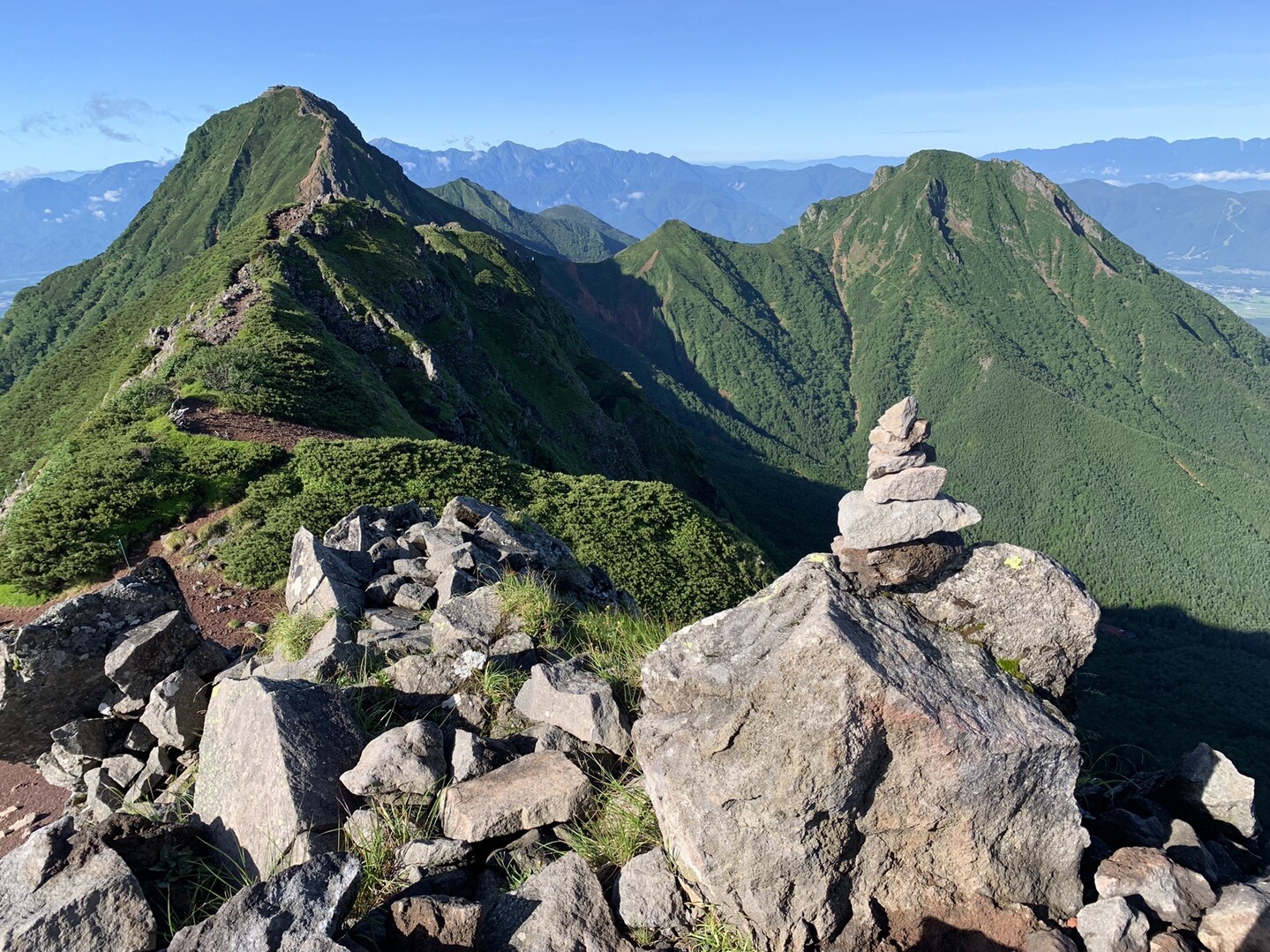 硫黄岳・横岳・赤岳 -2022-0731-0801 稜線の景色が素晴らしい / yamaakiraさんの八ヶ岳（赤岳・硫黄岳・天狗岳）の活動データ | YAMAP / ヤマップ