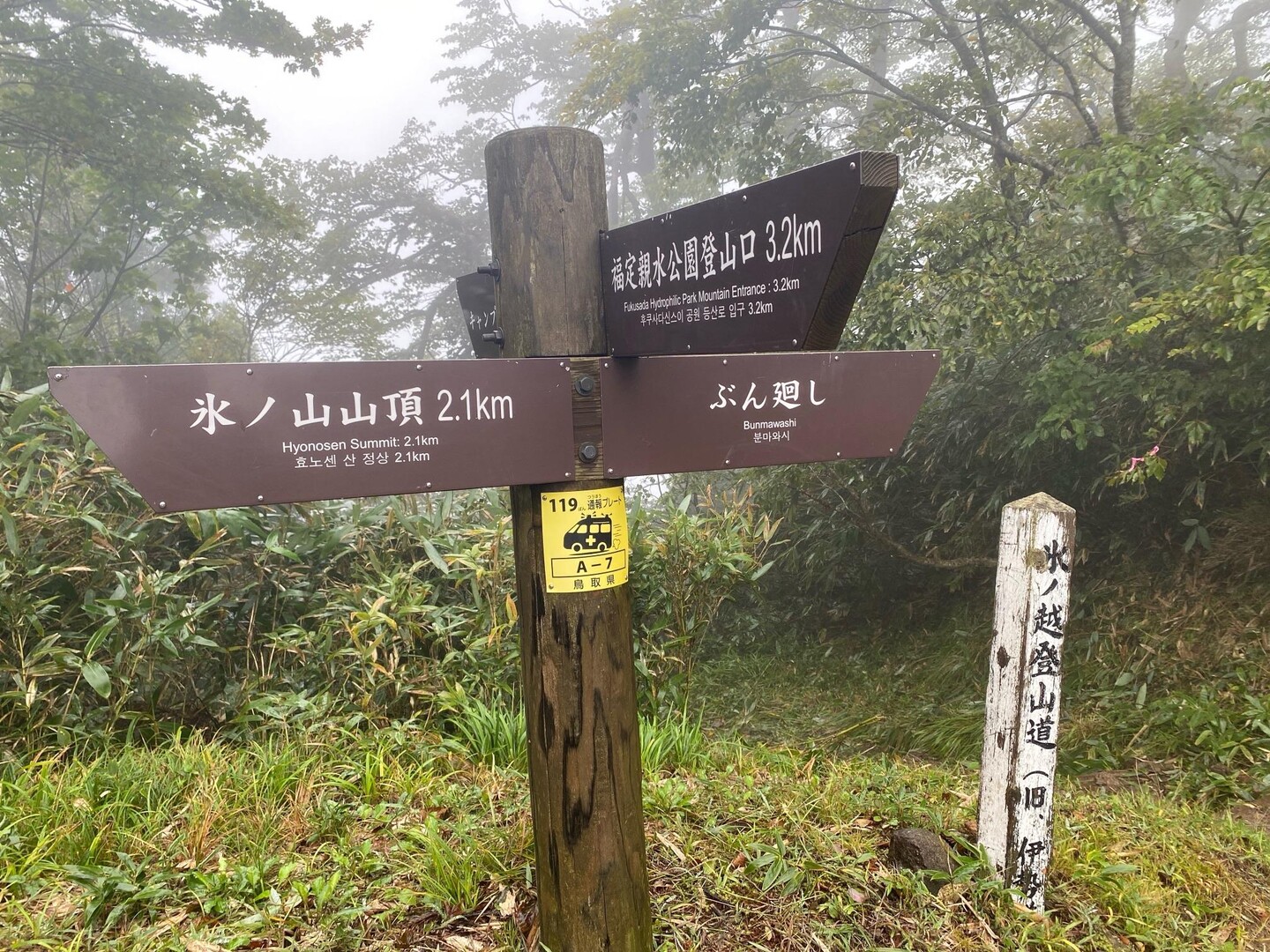 氷ノ山ぶん廻し / hassyさんの氷ノ山（須賀ノ山）・鉢伏山・瀞川山の活動データ | YAMAP / ヤマップ