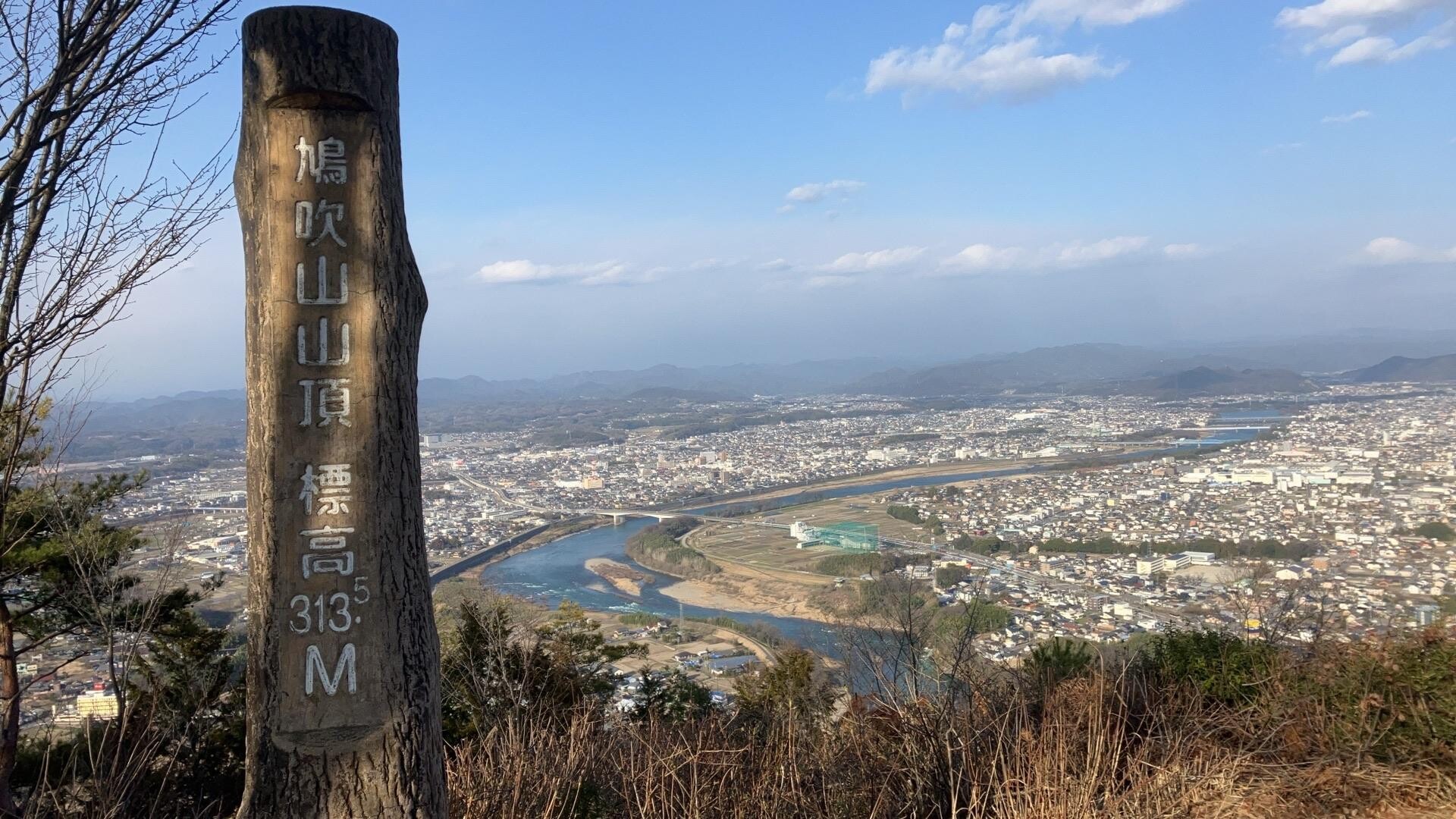 午後の部 鳩吹山 ㊗️YAMAPを始めて獲得標高100,000m達成🎉 / 🔰のんびり山歩き🔰さんの鳩吹山の活動データ | YAMAP / ヤマップ