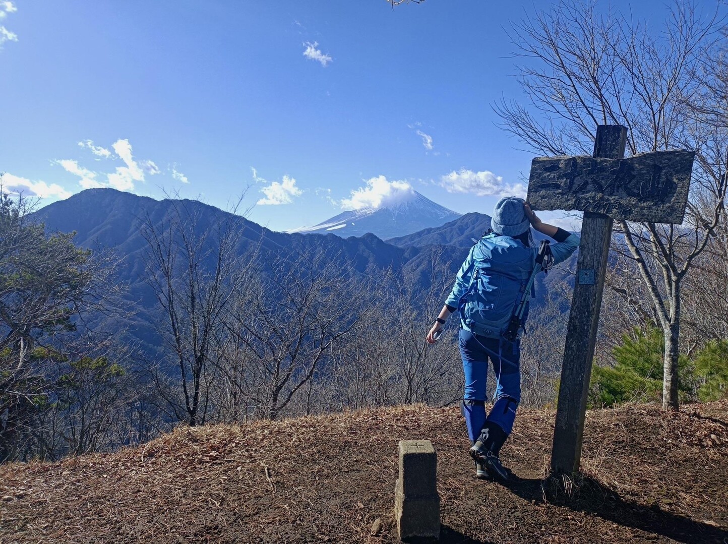 富嶽⛰松山&おかわり🤣鳥ノ胸山⛰22座目 / 🌺SAE🌺さんの御正体山・杓子山・石割山の活動データ | YAMAP / ヤマップ